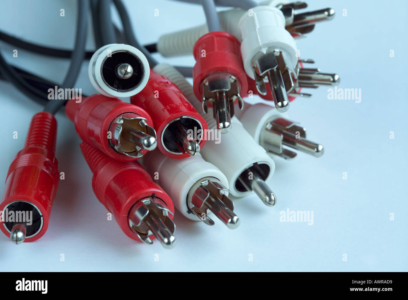 Audio cable plugs close hi-res stock photography and images - Alamy