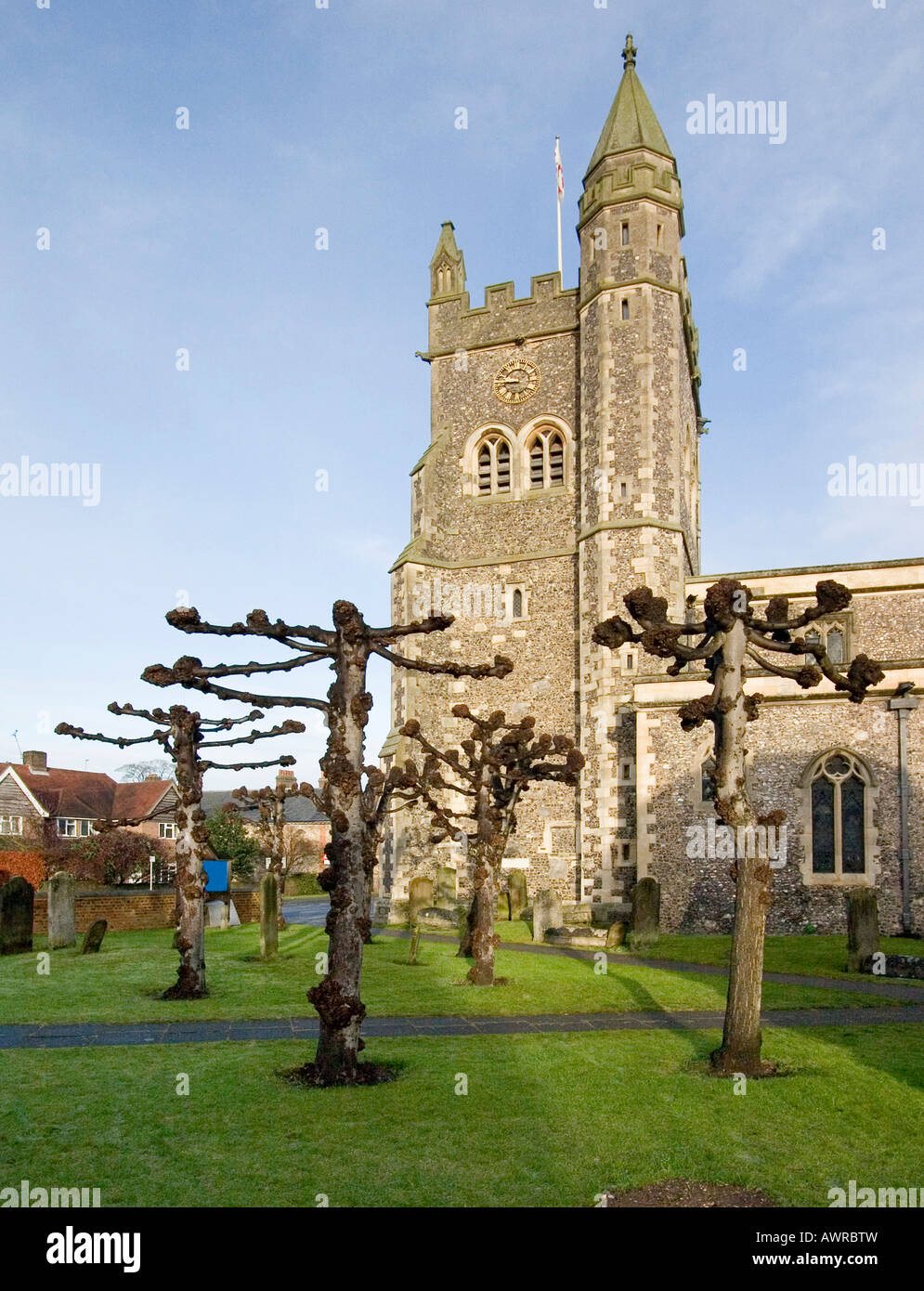 St Mary's Church, Amersham Stock Photo - Alamy