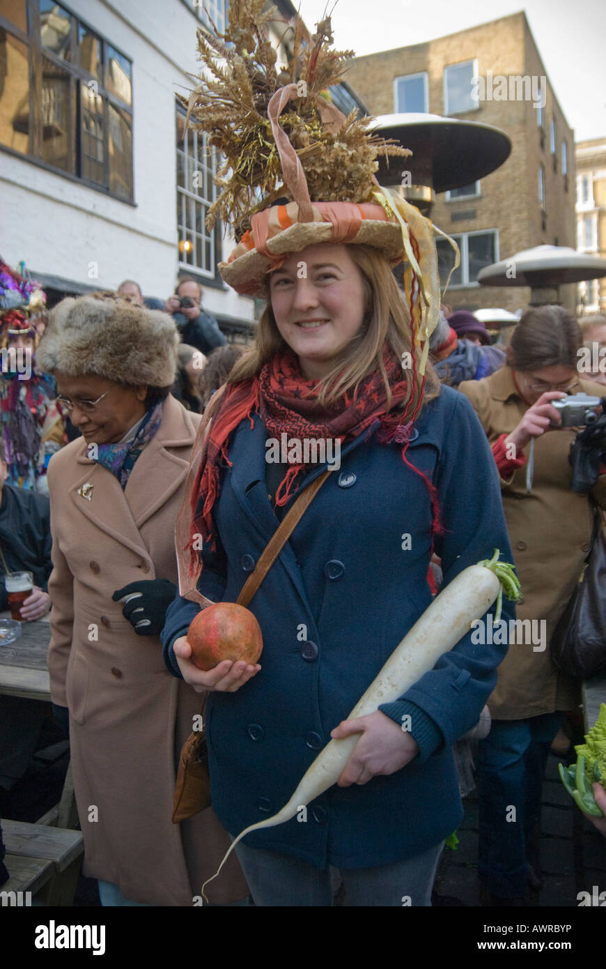 Queen Pea holds her vegetable sceptre and fruit orb in The Lion's Part ...