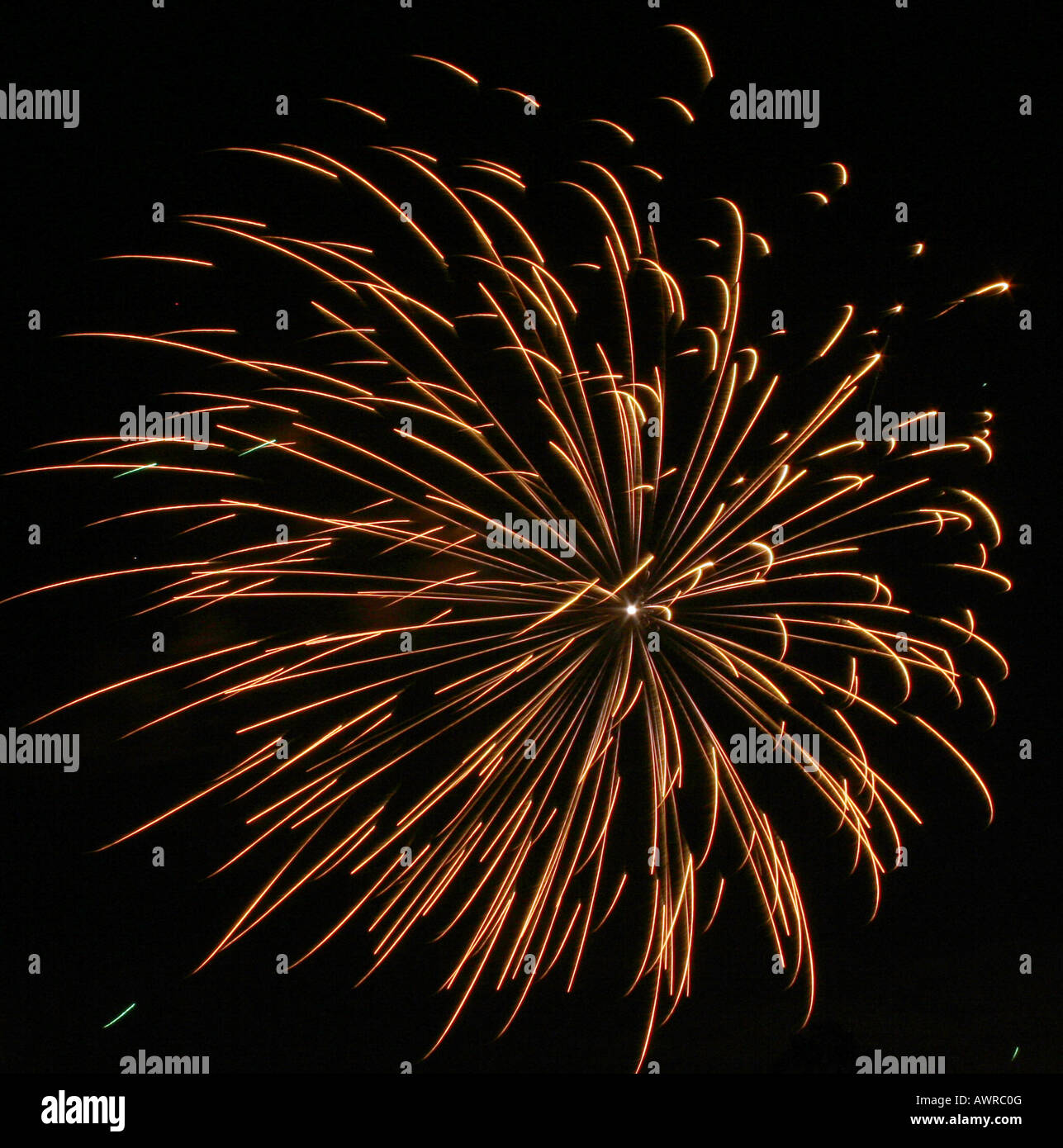 Fireworks Display on Bonfire Night Stock Photo - Alamy