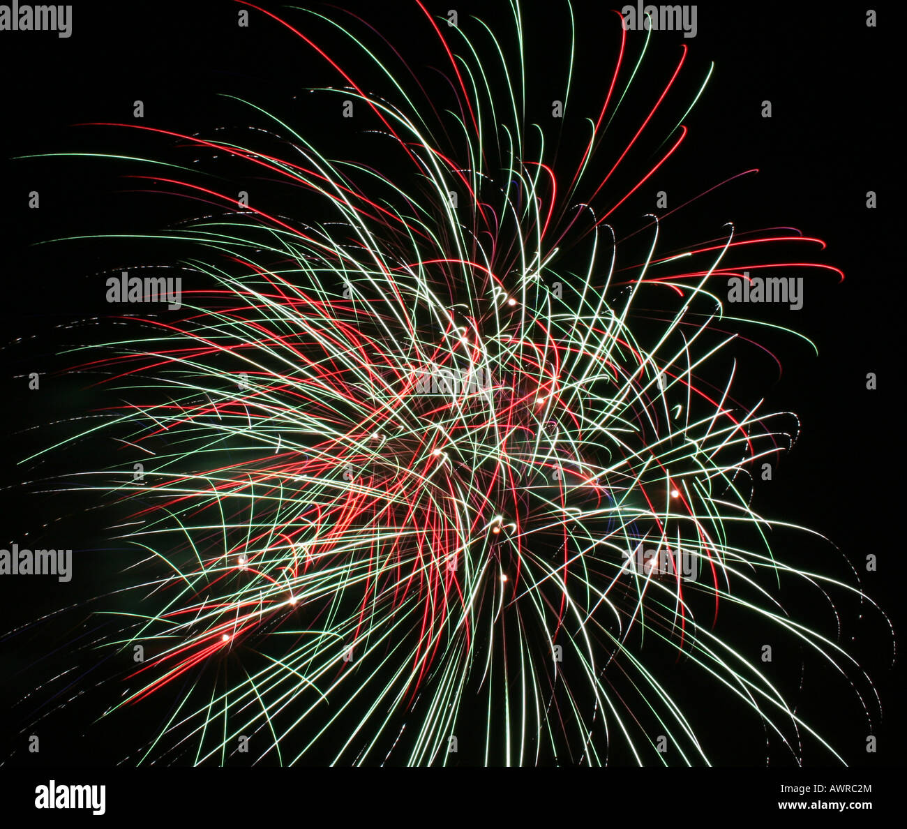 Fireworks Display on Bonfire Night Stock Photo - Alamy