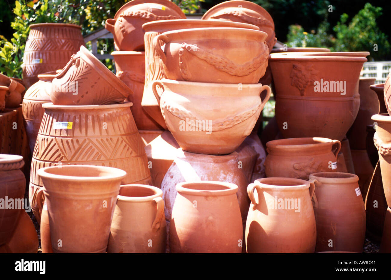 Gardening tools terracotta pots hi-res stock photography and images - Alamy