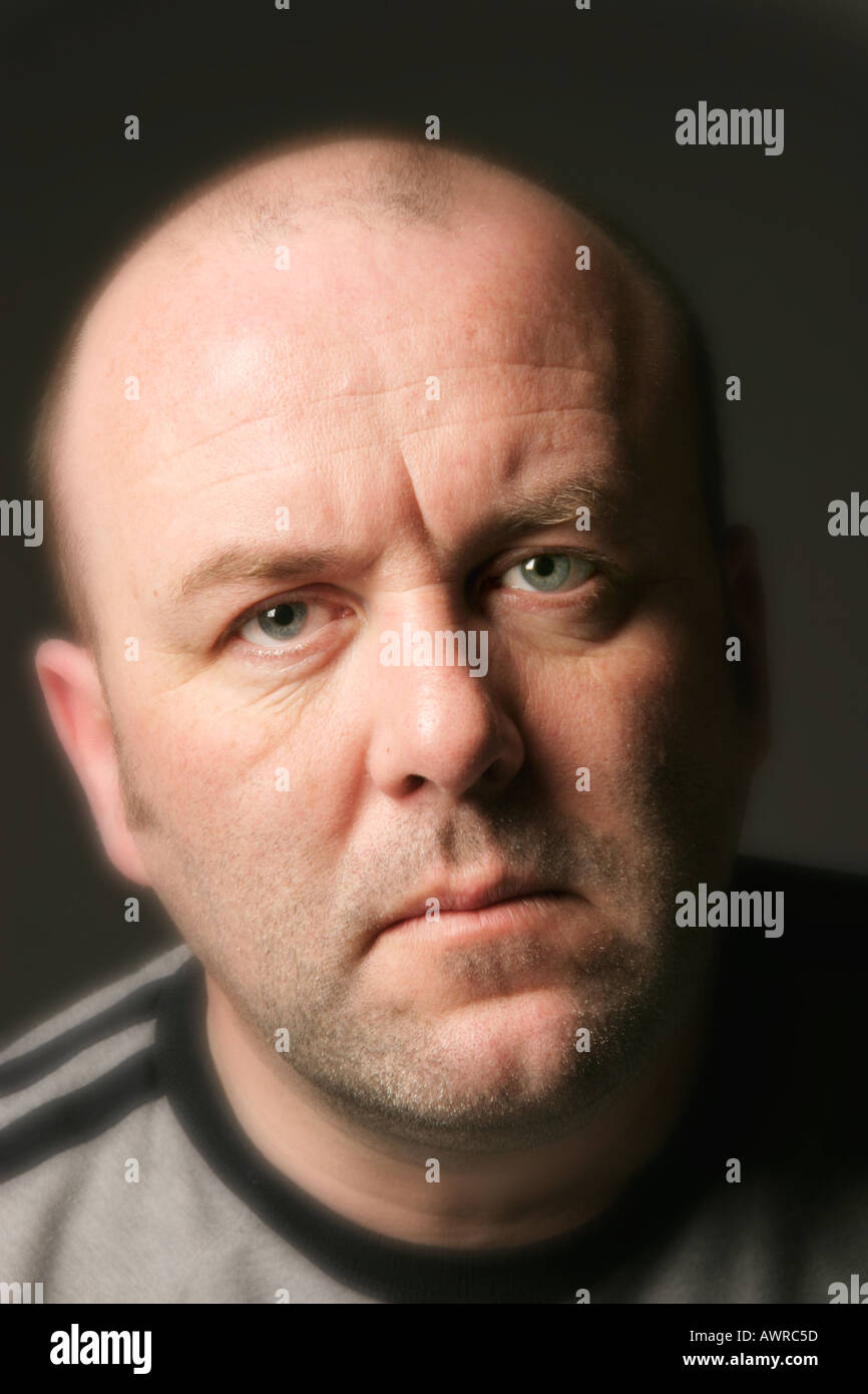 Shaven headed man hi-res stock photography and images - Alamy
