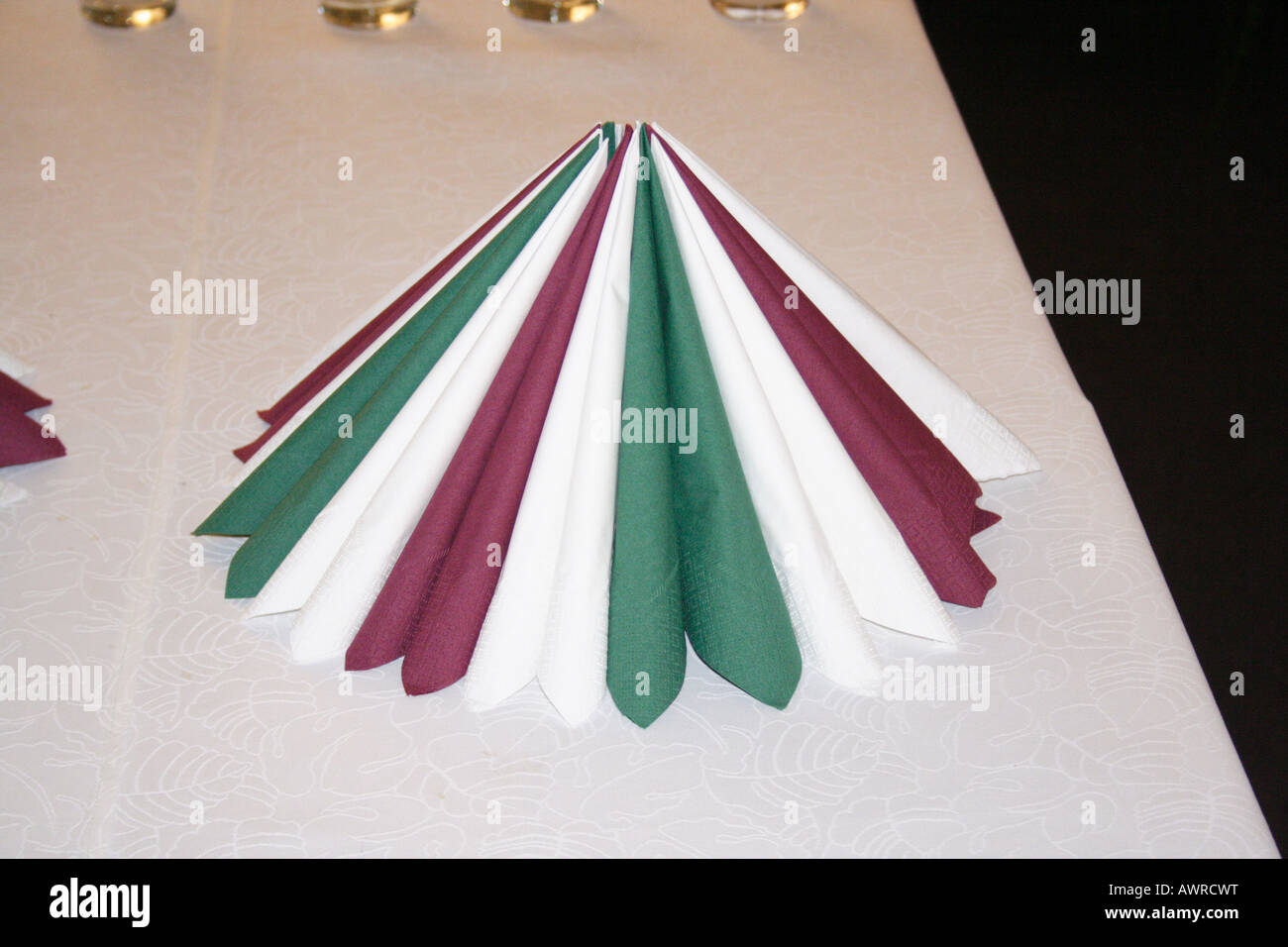 Paper serviettes hi-res stock photography and images - Alamy