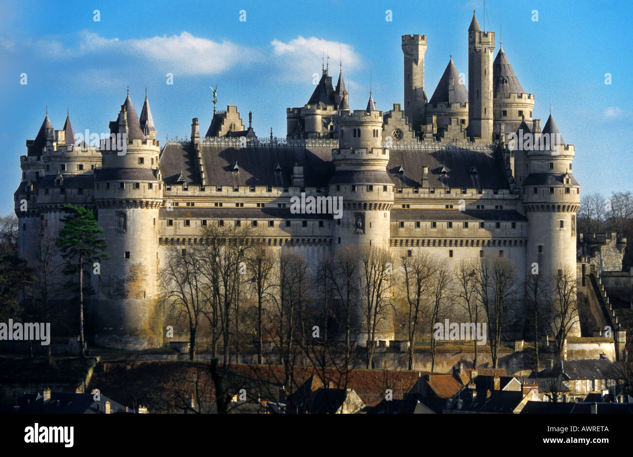 Pierrefonds castle hi-res stock photography and images - Alamy