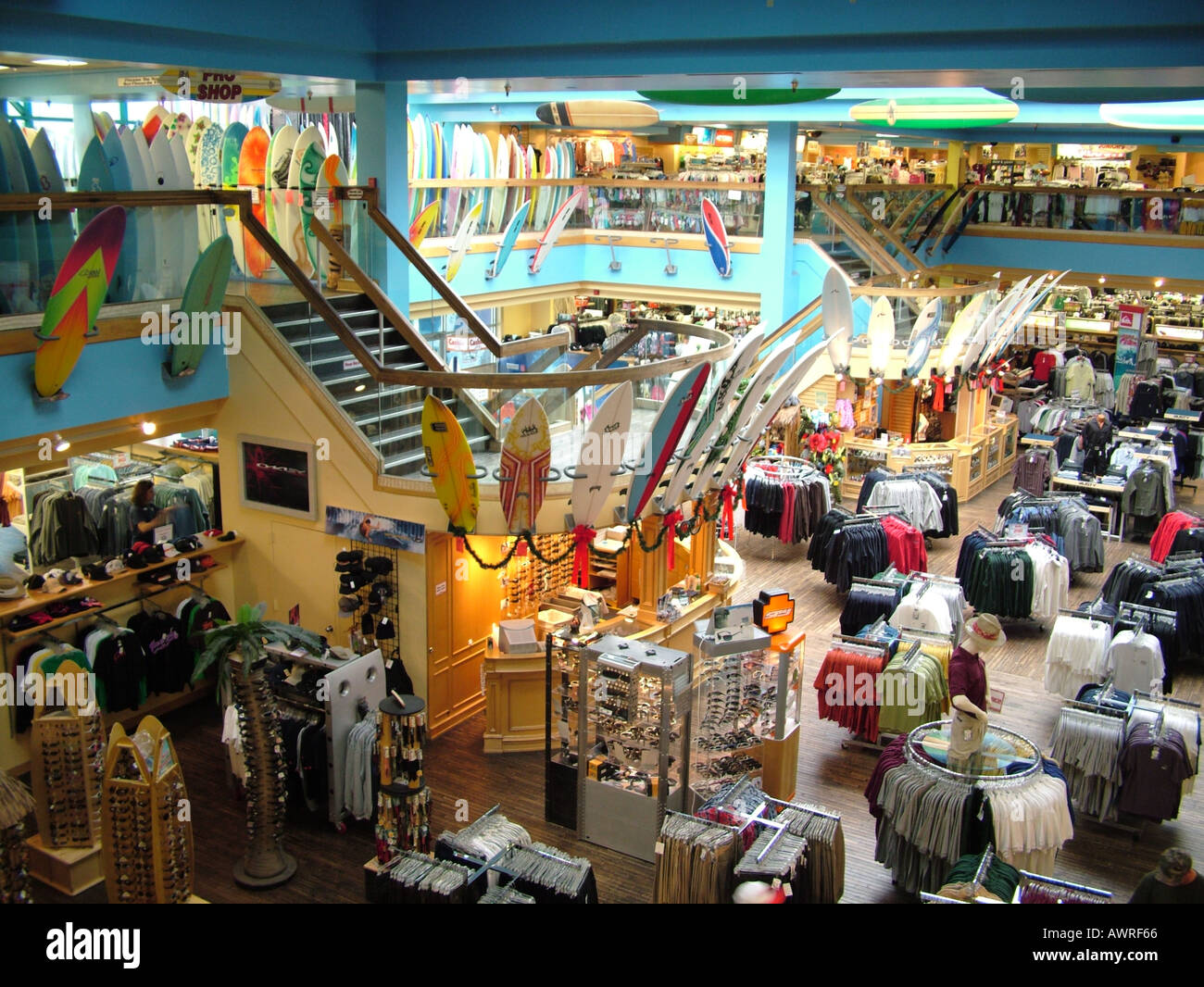 Surf shop interior hi-res stock photography and images - Alamy