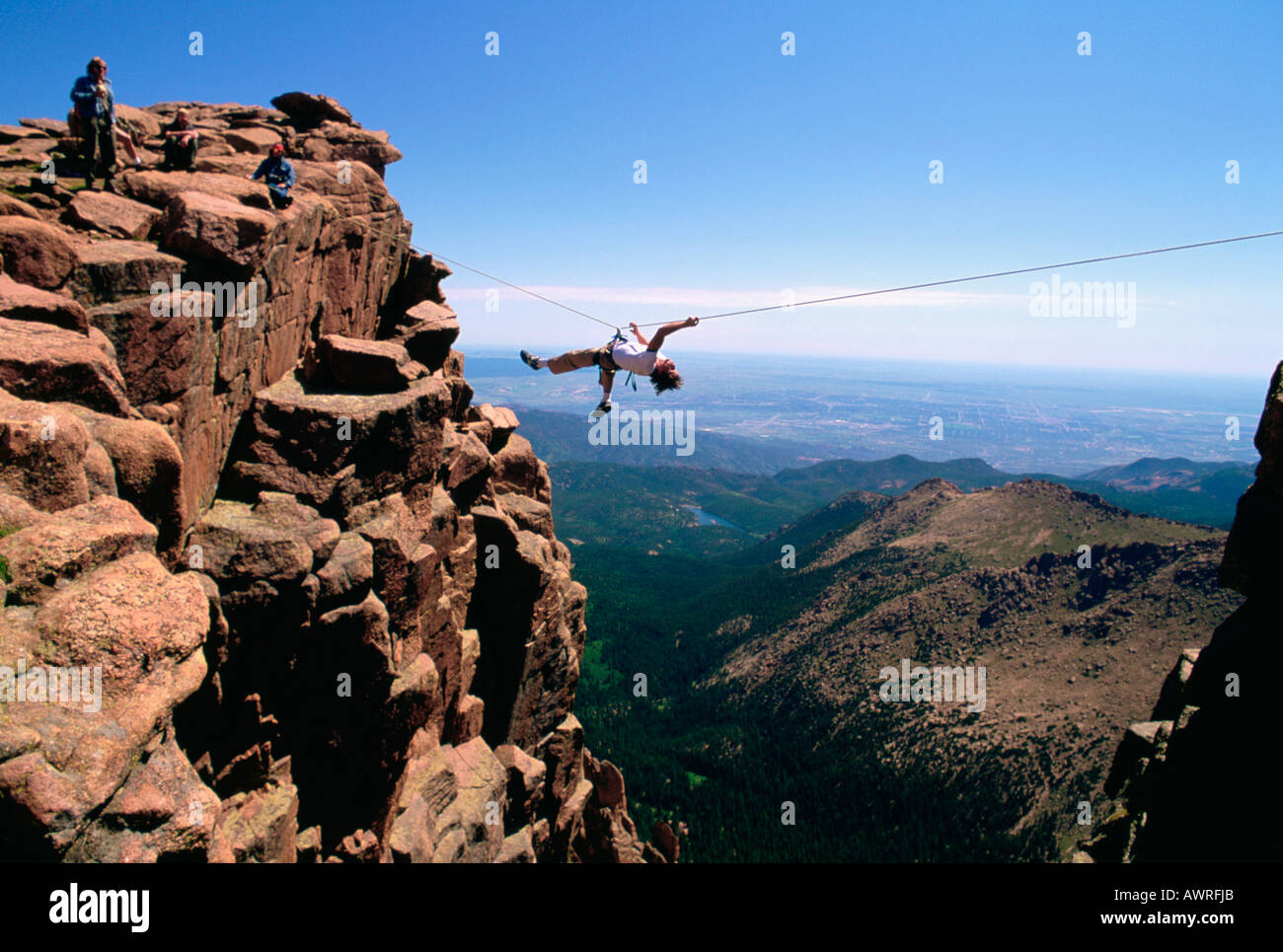 Tyrolean traverse hi-res stock photography and images - Alamy