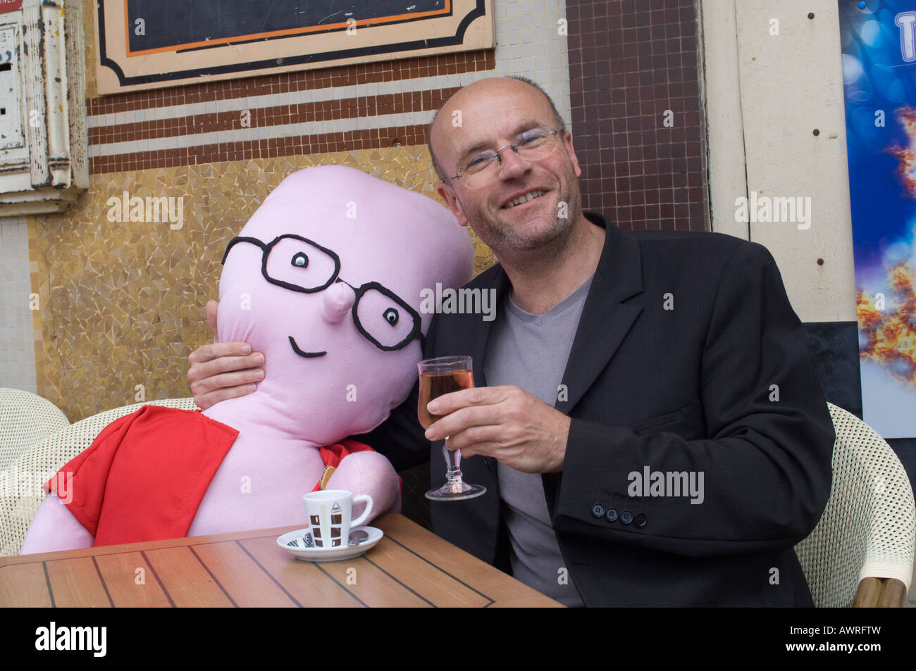 French artist Patrick Moya Nice French Riviera France Stock Photo - Alamy