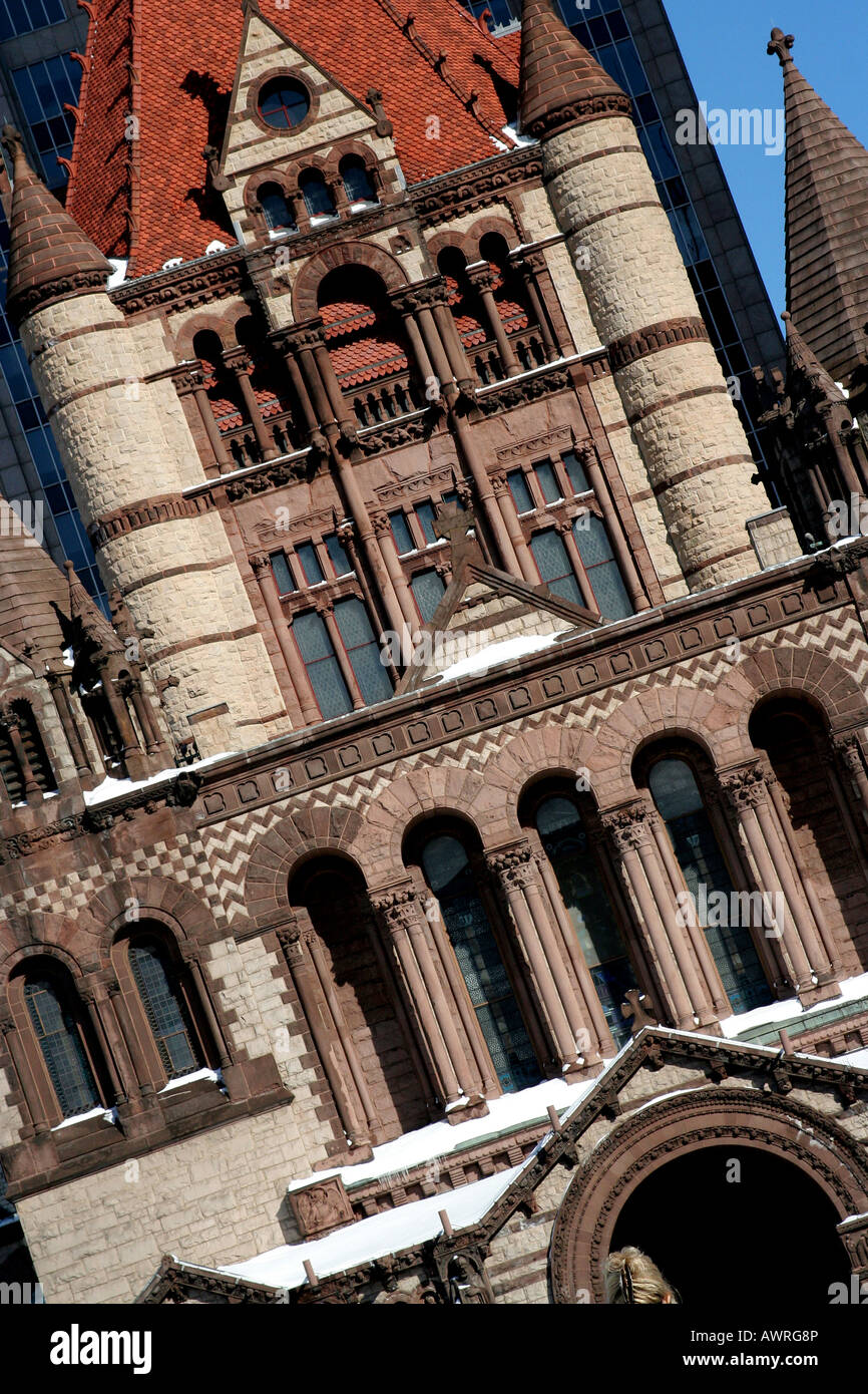 Bostons trinity church hi-res stock photography and images - Alamy