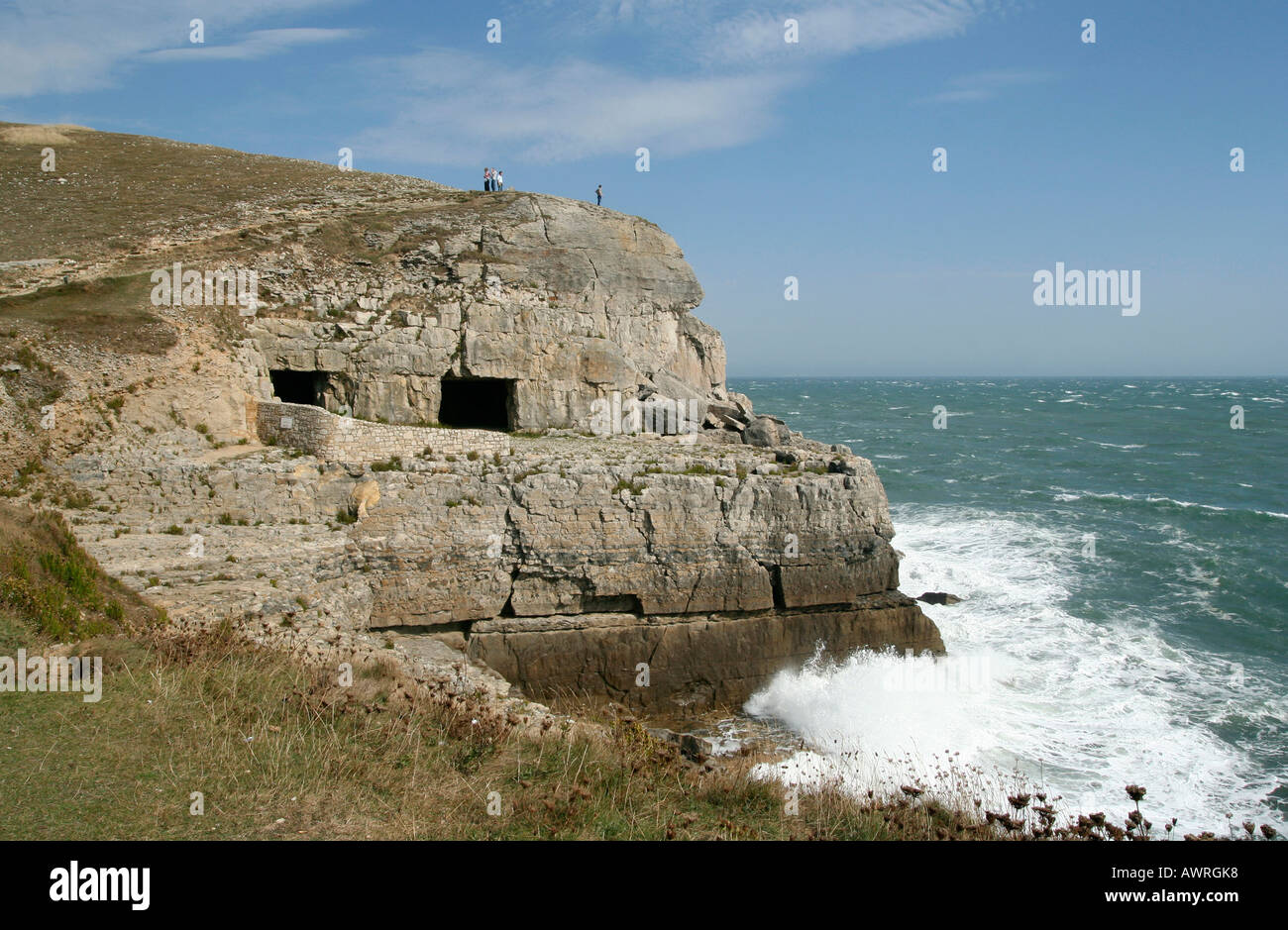 Purbeck caves hi-res stock photography and images - Alamy