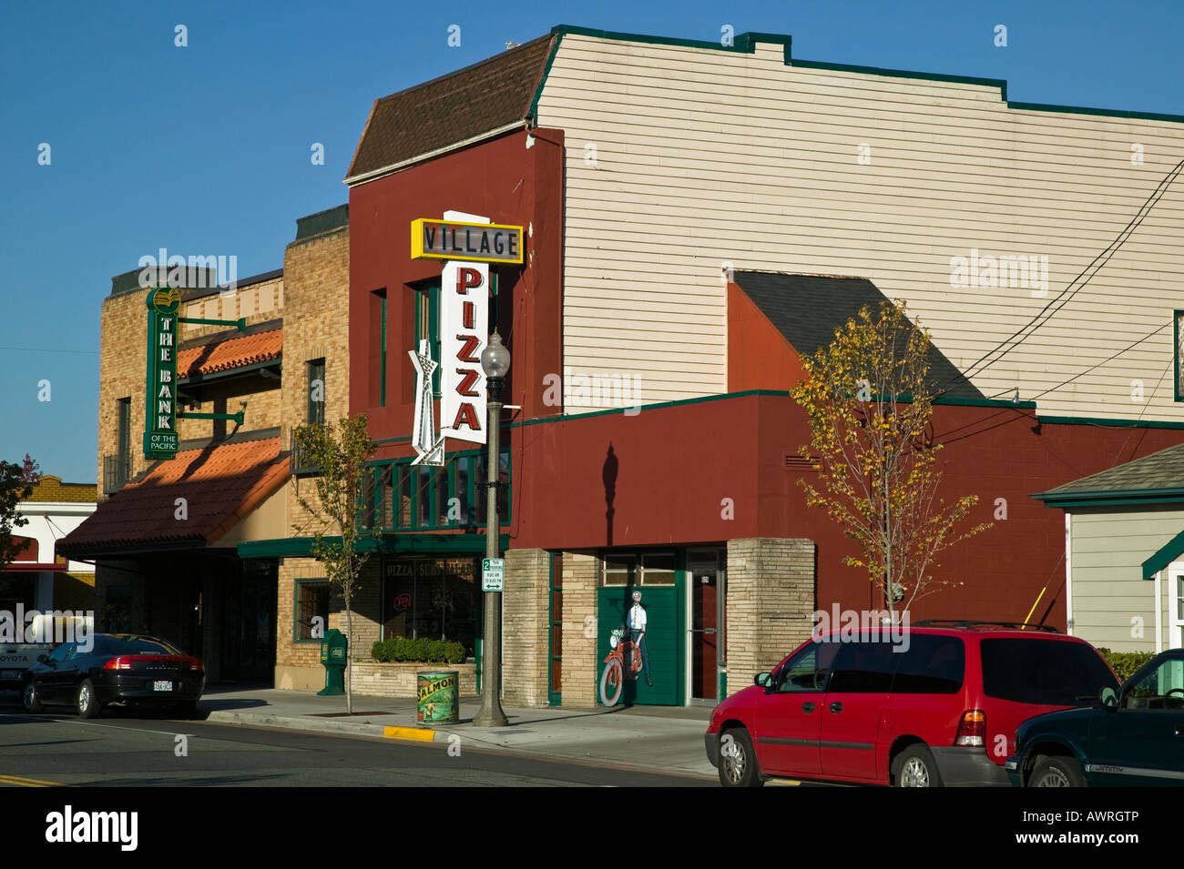 Downtown Anacortes, Washington, USA Stock Photo - Alamy