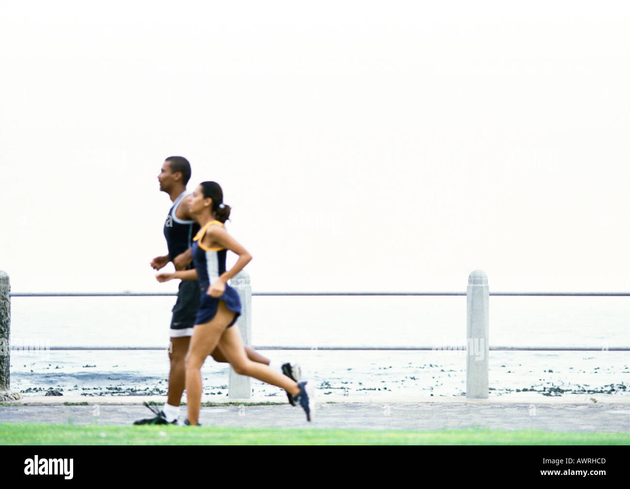 Black couple working out together hi-res stock photography and images ...