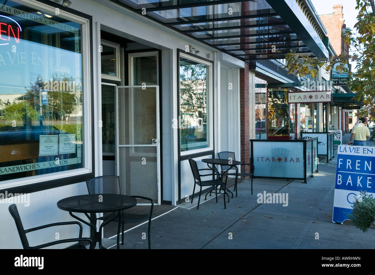 Downtown Anacortes, Washington, USA Stock Photo - Alamy