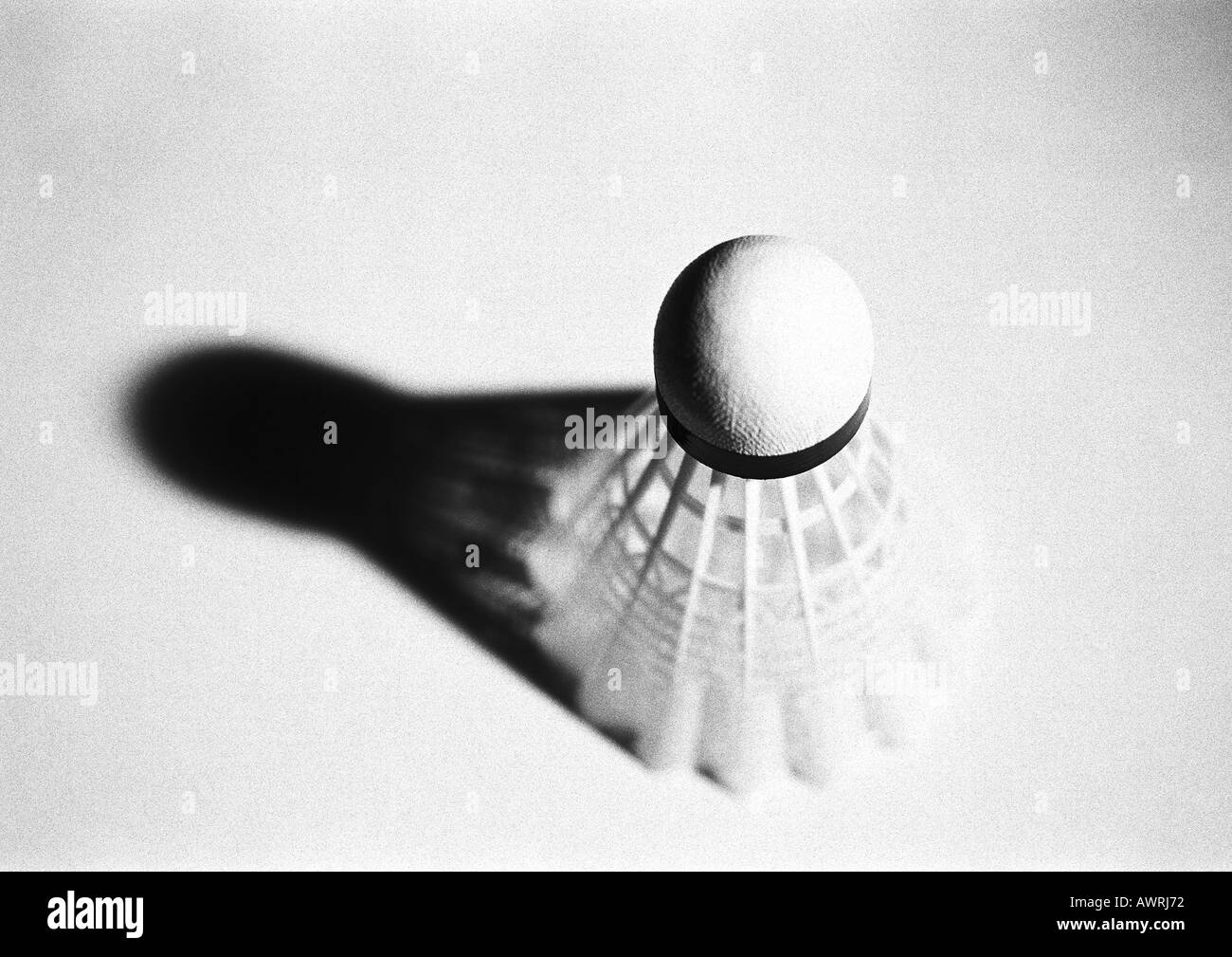 Shuttlecocks badminton Black and White Stock Photos & Images - Alamy