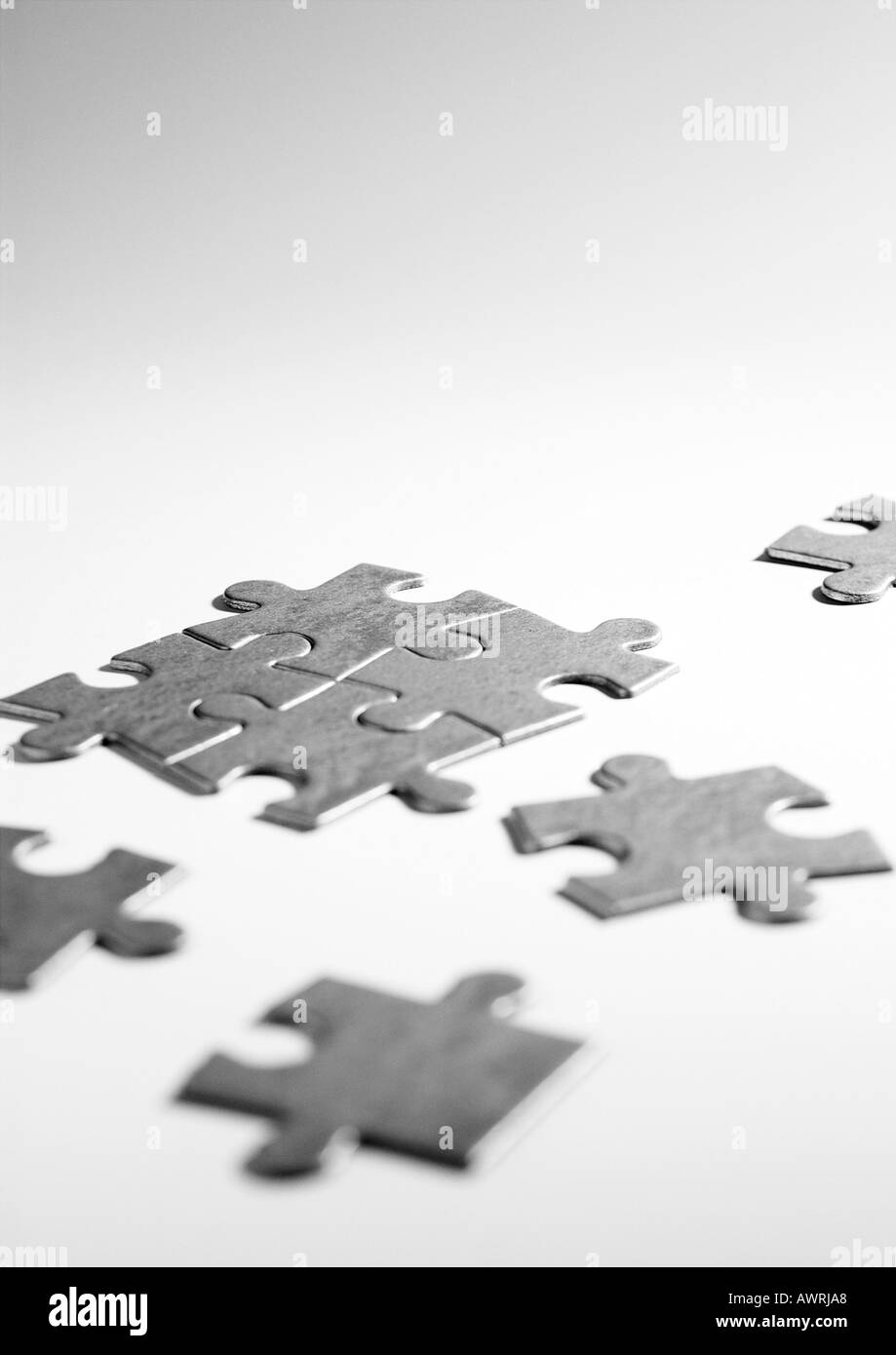 Pieces of puzzle Stock Photo - Alamy