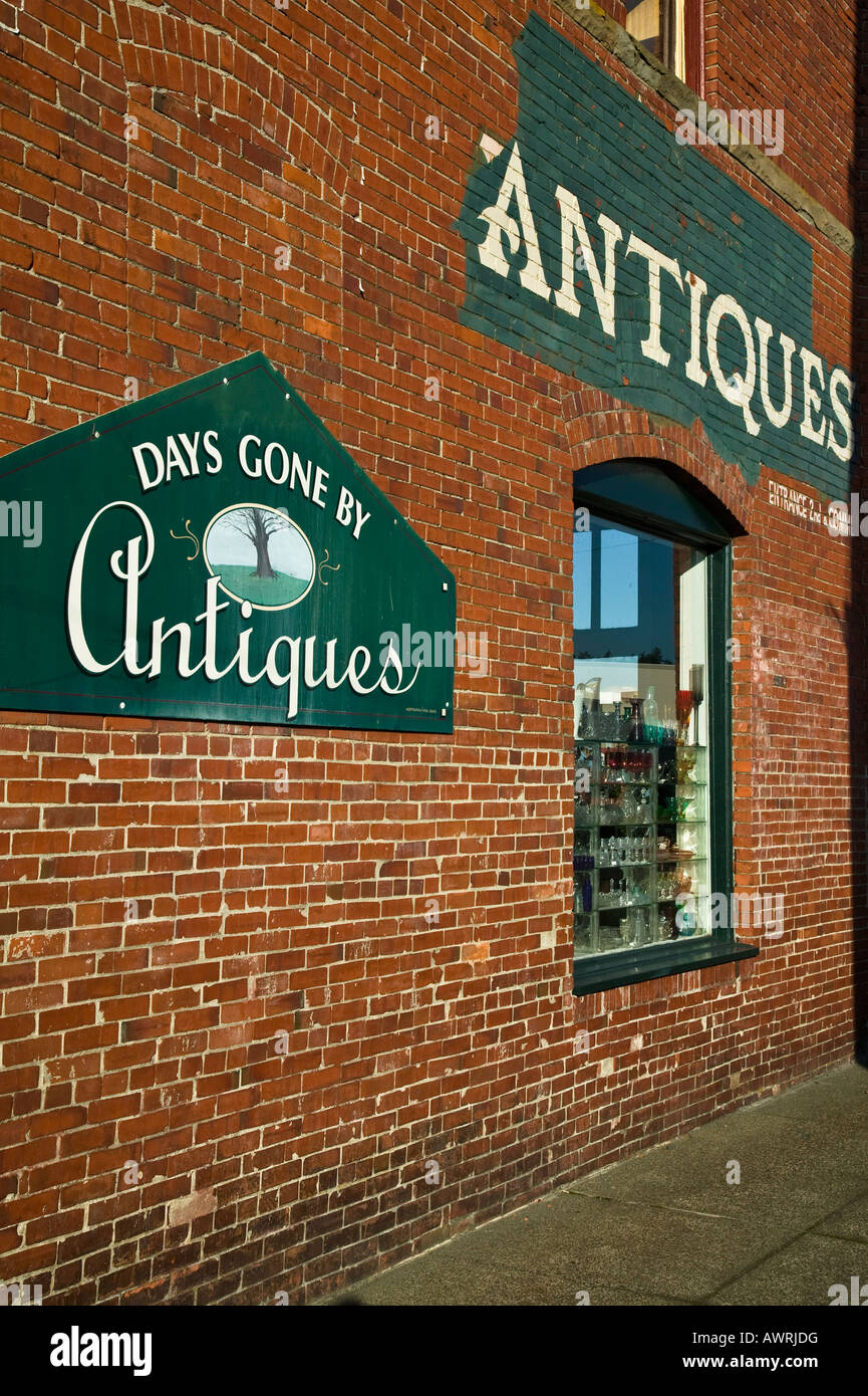 Downtown Anacortes, Washington, USA Stock Photo - Alamy