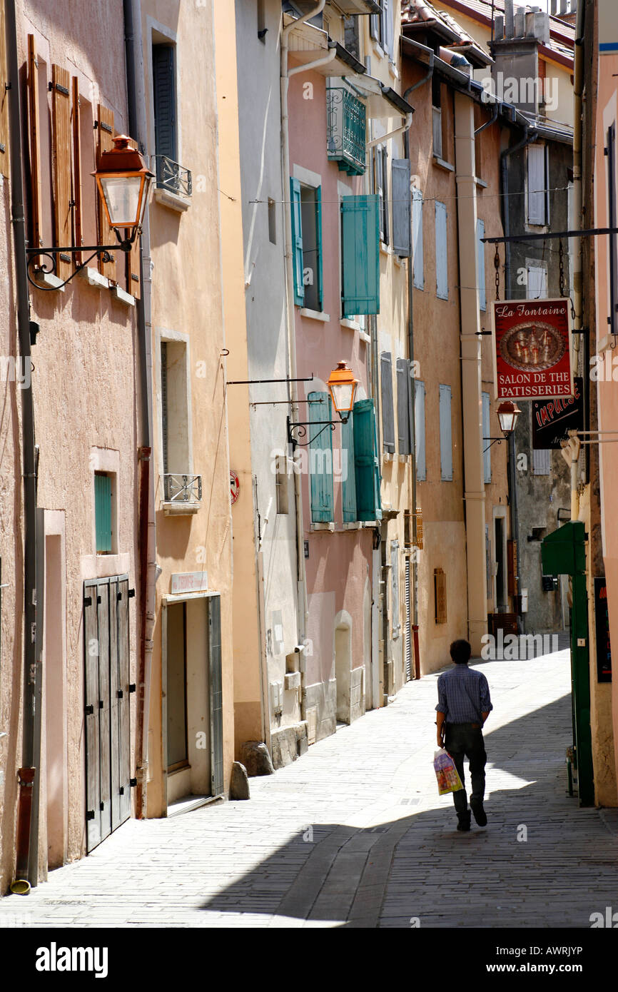 Street scene in Gap, Hautes-Alpes, France Stock Photo - Alamy