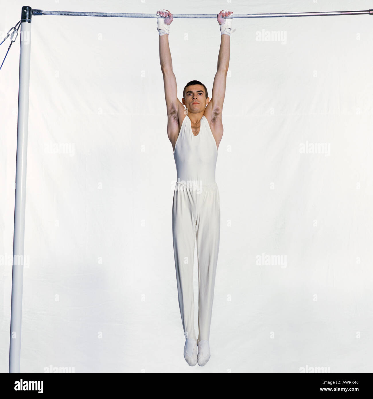 Male gymnast bar hi-res stock photography and images - Alamy