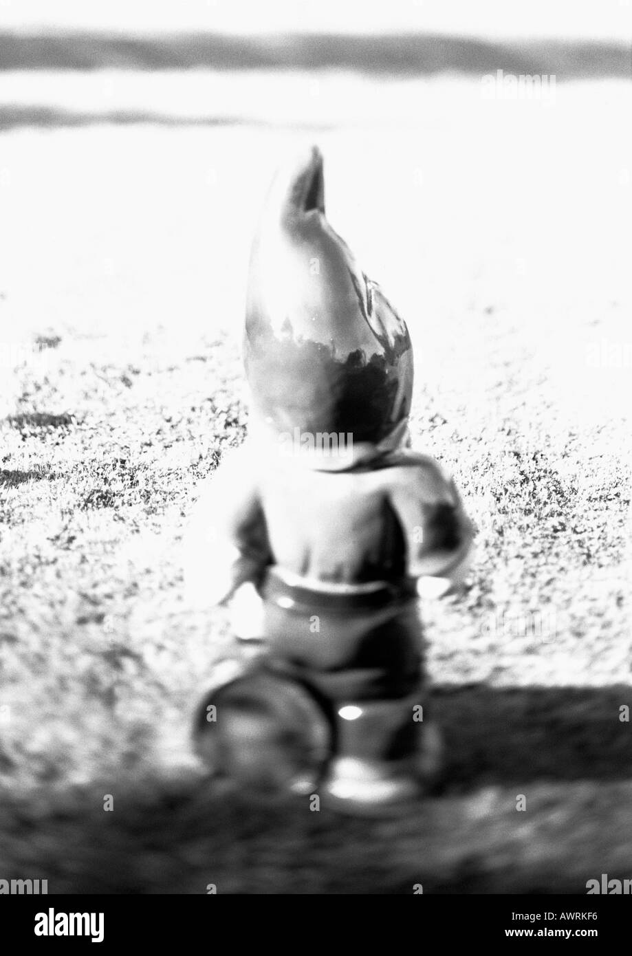 Garden garden dwarf Black and White Stock Photos & Images - Alamy