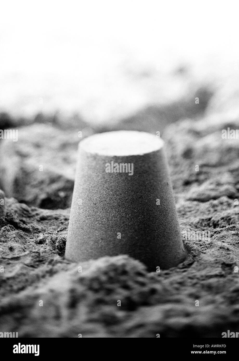 Sand bucket Black and White Stock Photos & Images - Alamy
