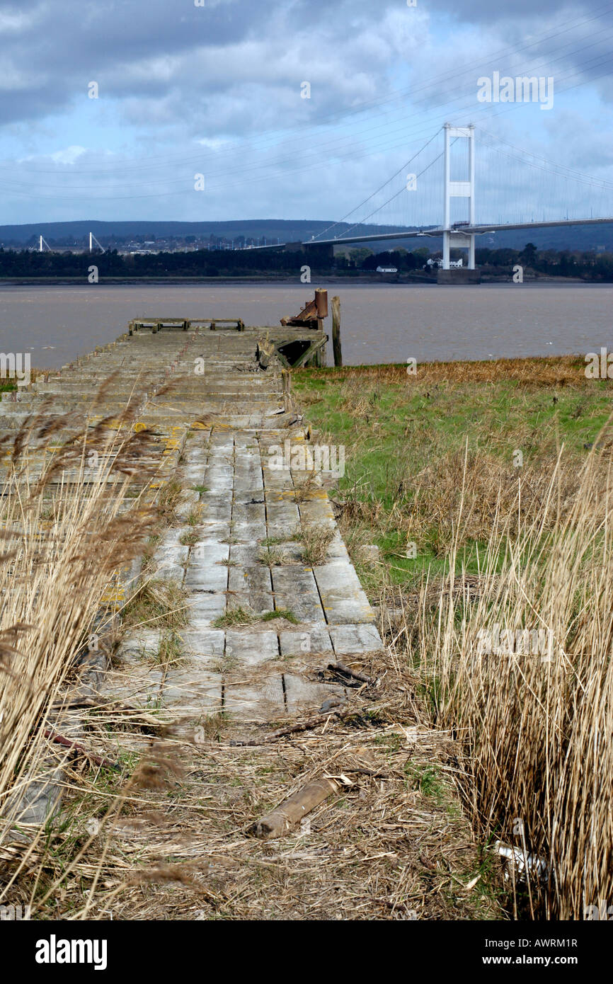 Aust to beachley ferry hi-res stock photography and images - Alamy