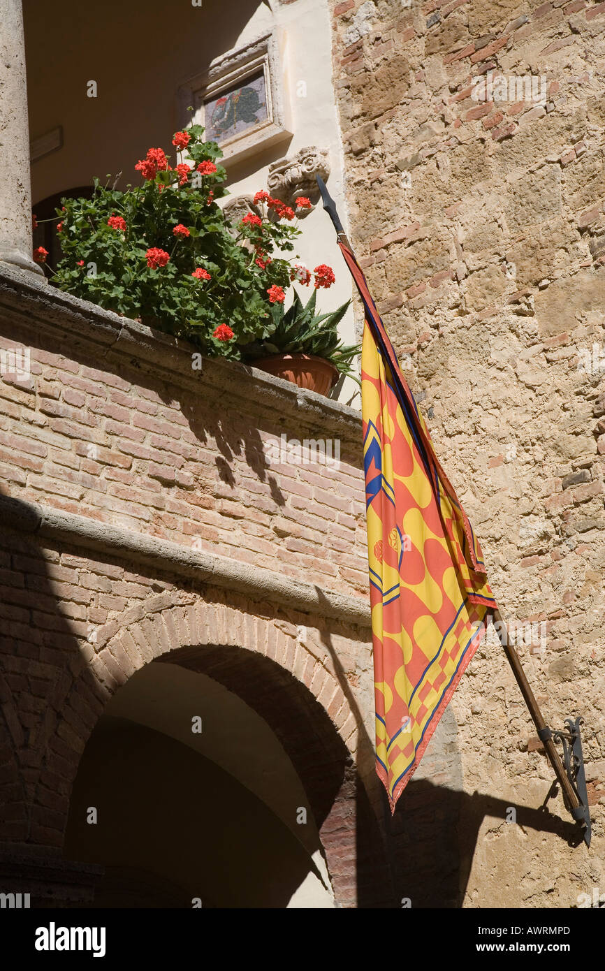 Montepulciano tuscany italy flag hi-res stock photography and images ...