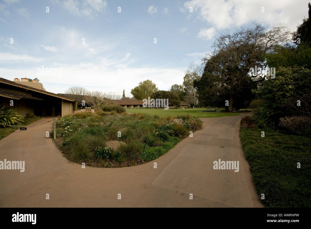 Sunset Magazine Headquarters and Gardens Menlo Park California Stock ...