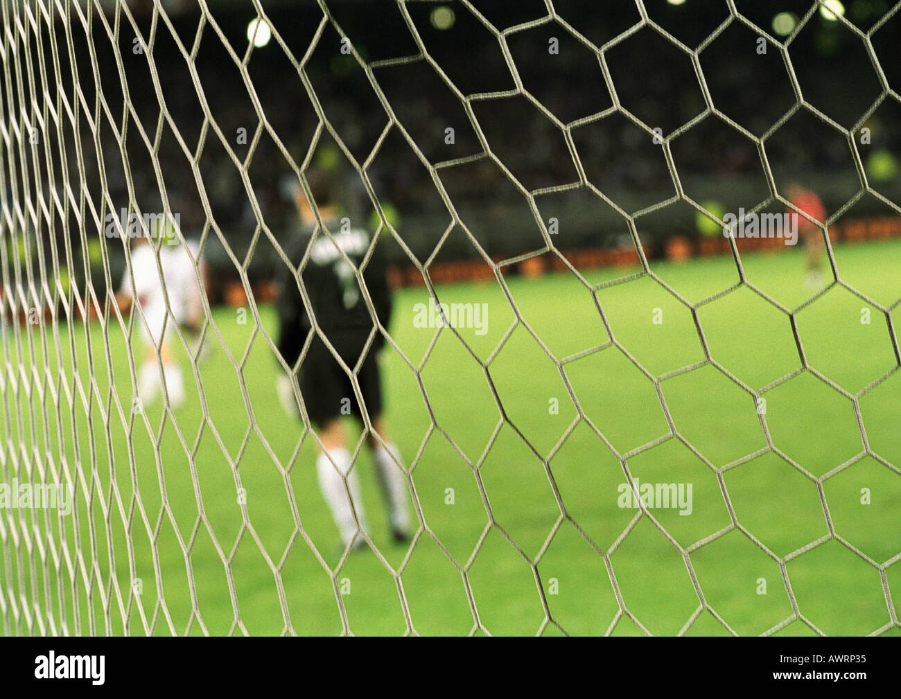 Soccer goalie standing net hi-res stock photography and images - Alamy