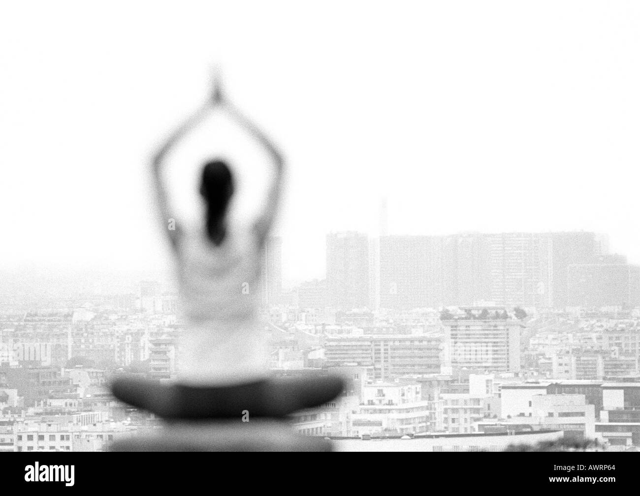 Blurred background out focus urban Black and White Stock Photos ...