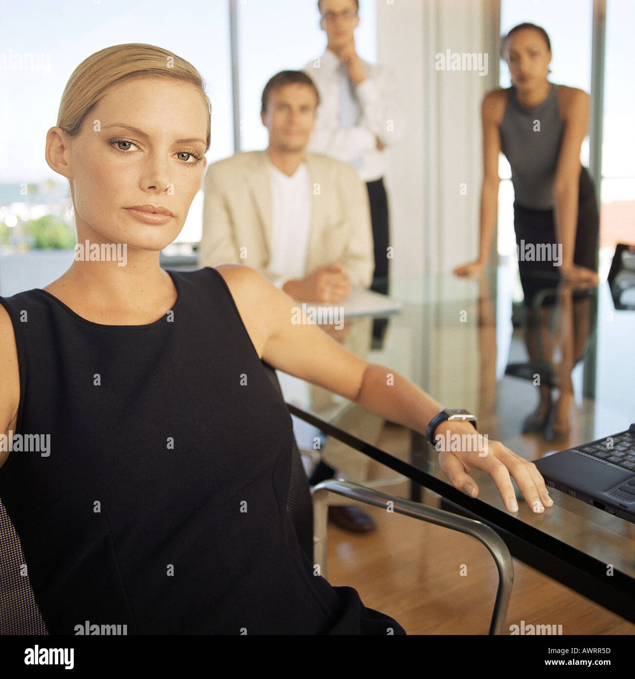 Business people in office, portrait Stock Photo - Alamy
