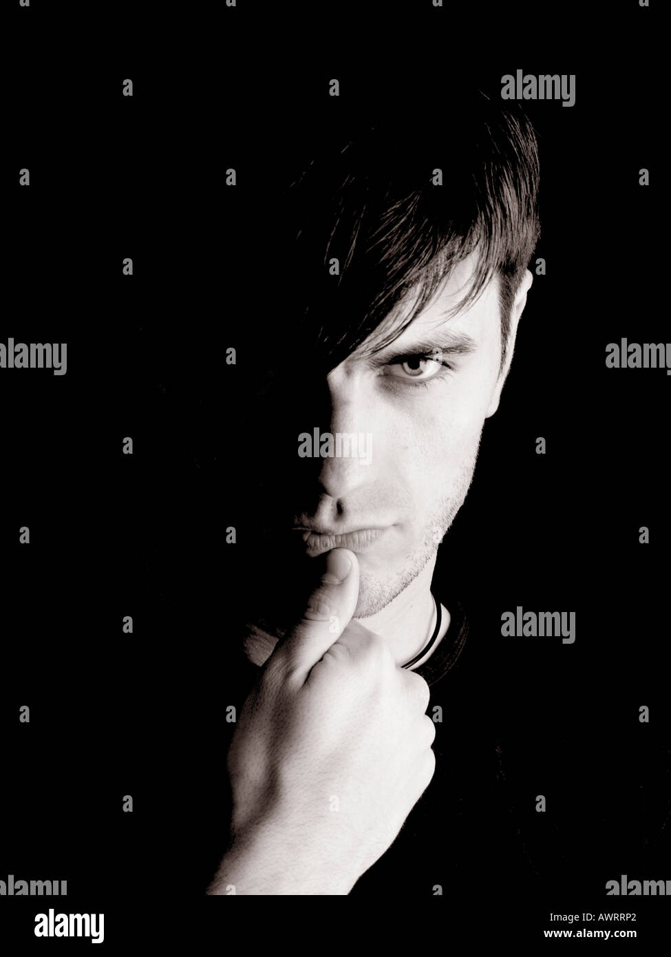 Serious portrayal hi-res stock photography and images - Alamy