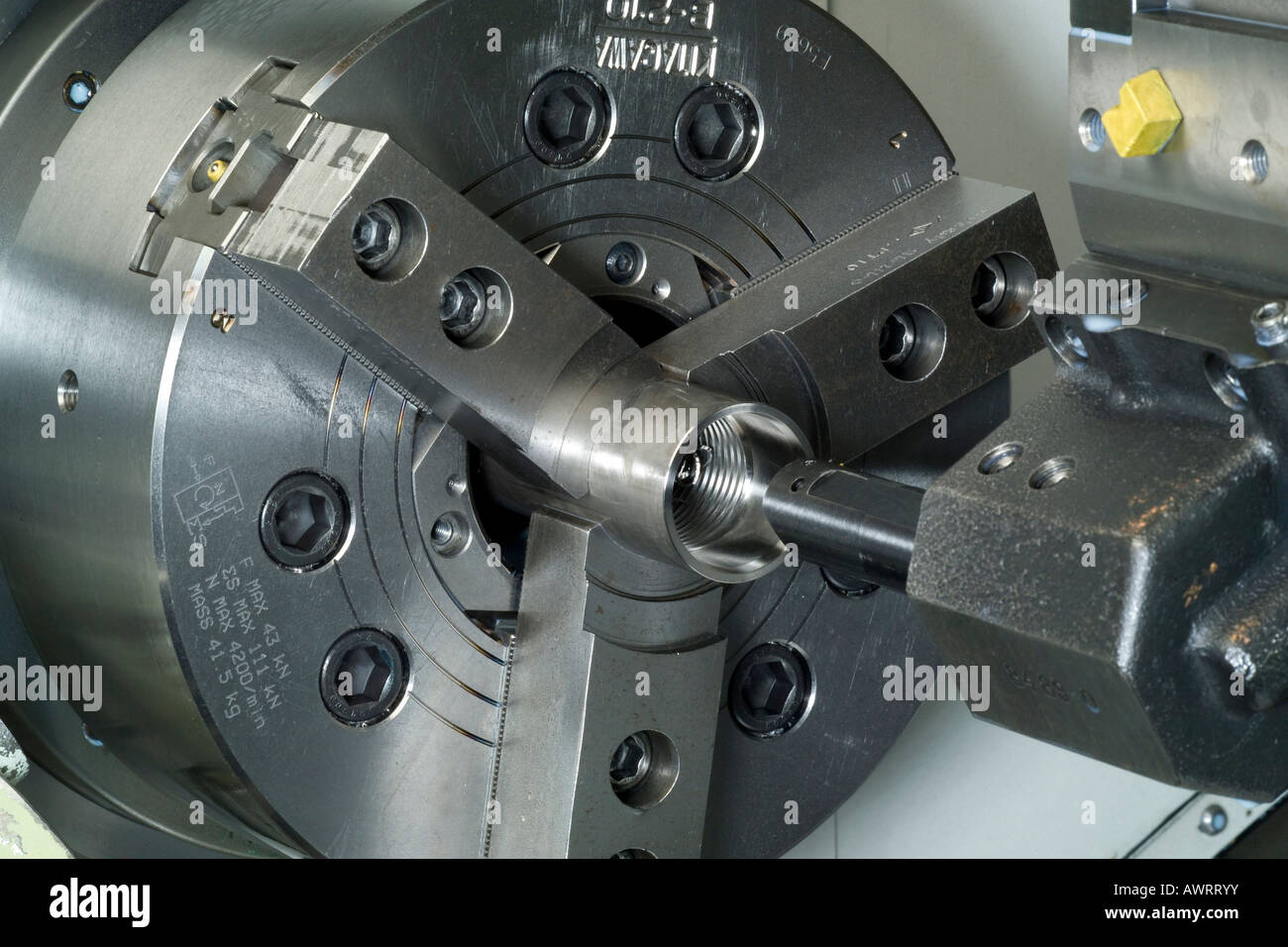 Screw cutting lathe hi-res stock photography and images - Alamy