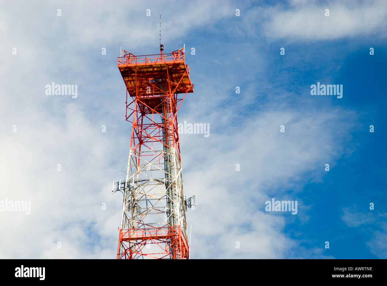 Cell Phone Tower Stock Photo - Alamy