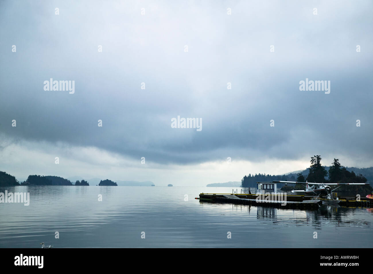Ganges Harbour Salt Spring Island, BC, Canada Stock Photo - Alamy