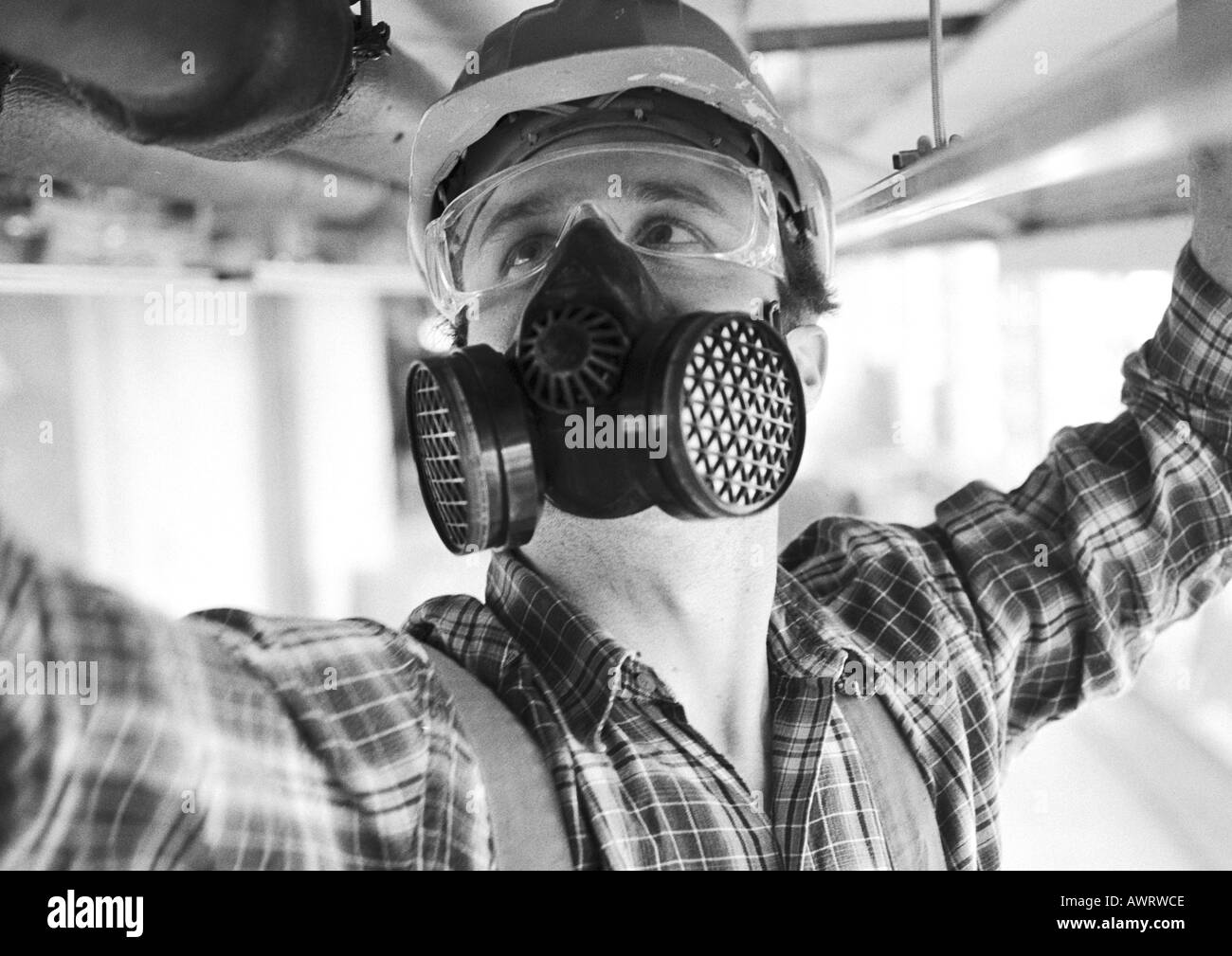Know the risks Black and White Stock Photos & Images - Alamy
