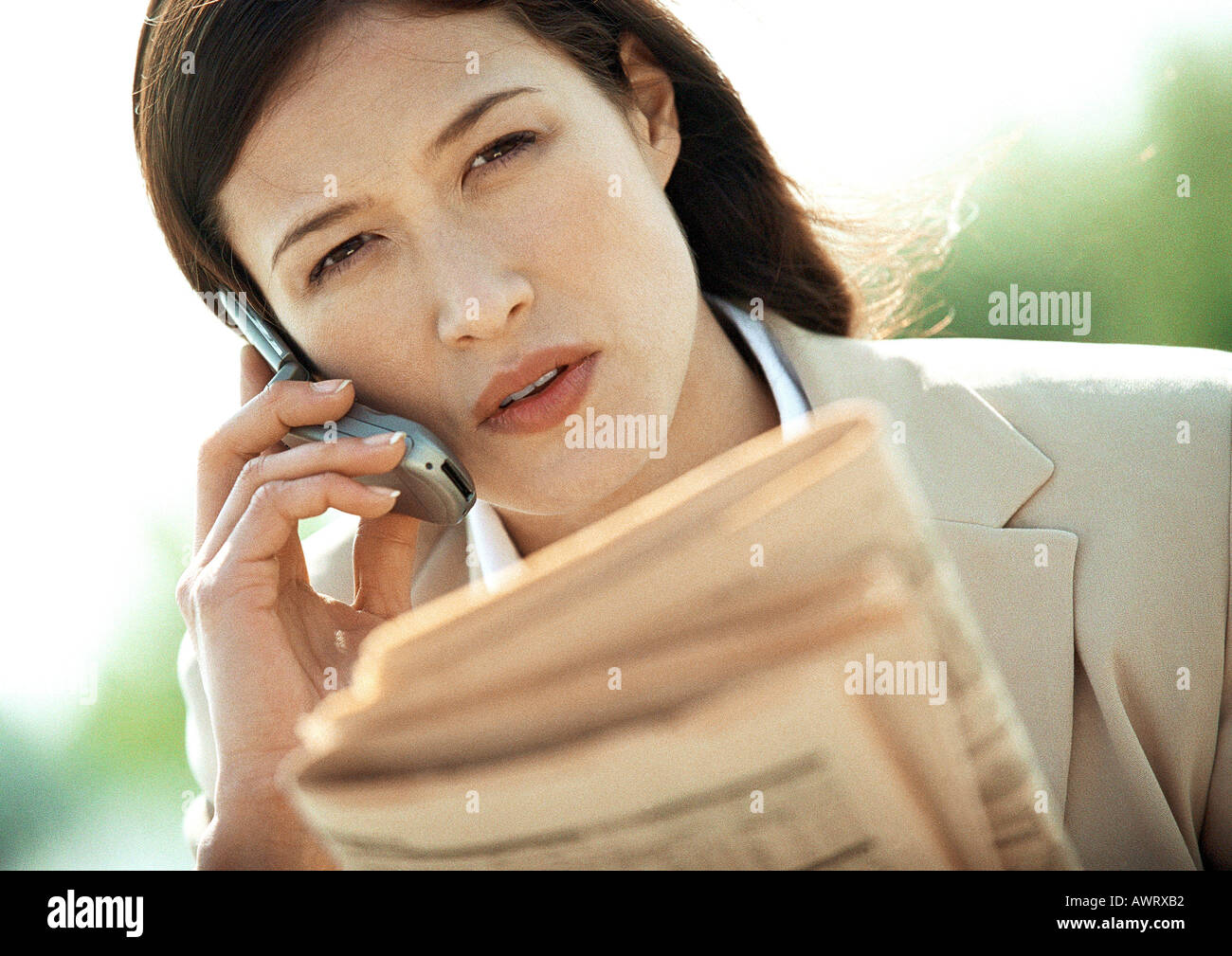 Tilt up shot young businesswoman hi-res stock photography and images ...