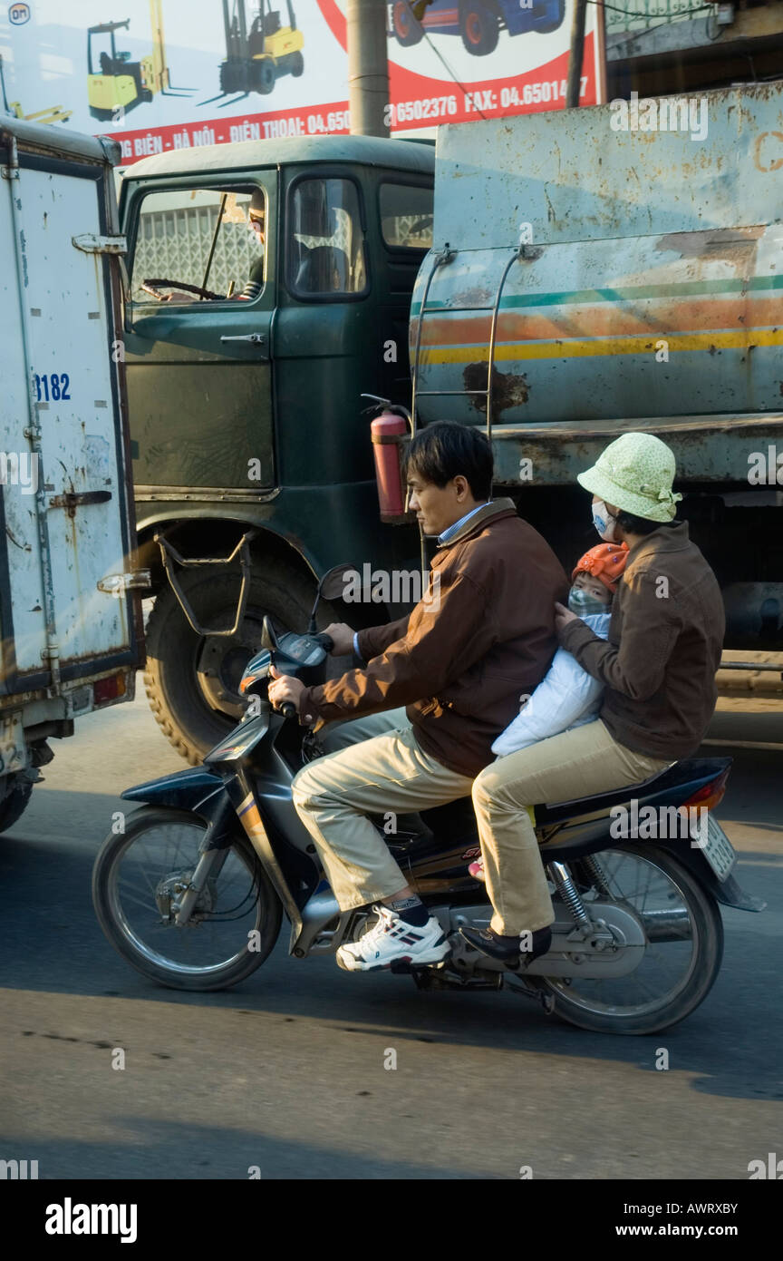 Motorcycle family baby hi-res stock photography and images - Alamy