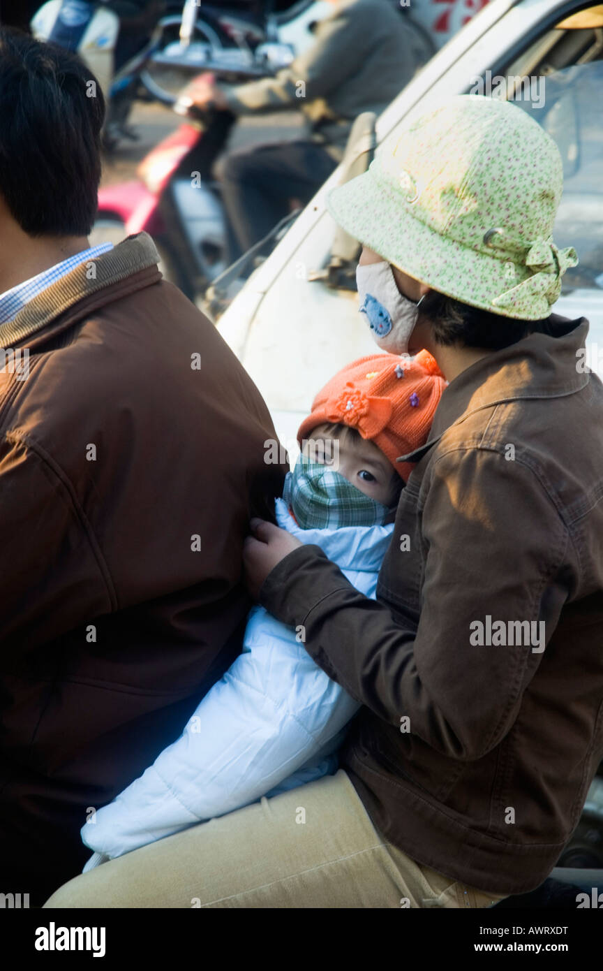 Motorcycle family baby hi-res stock photography and images - Alamy