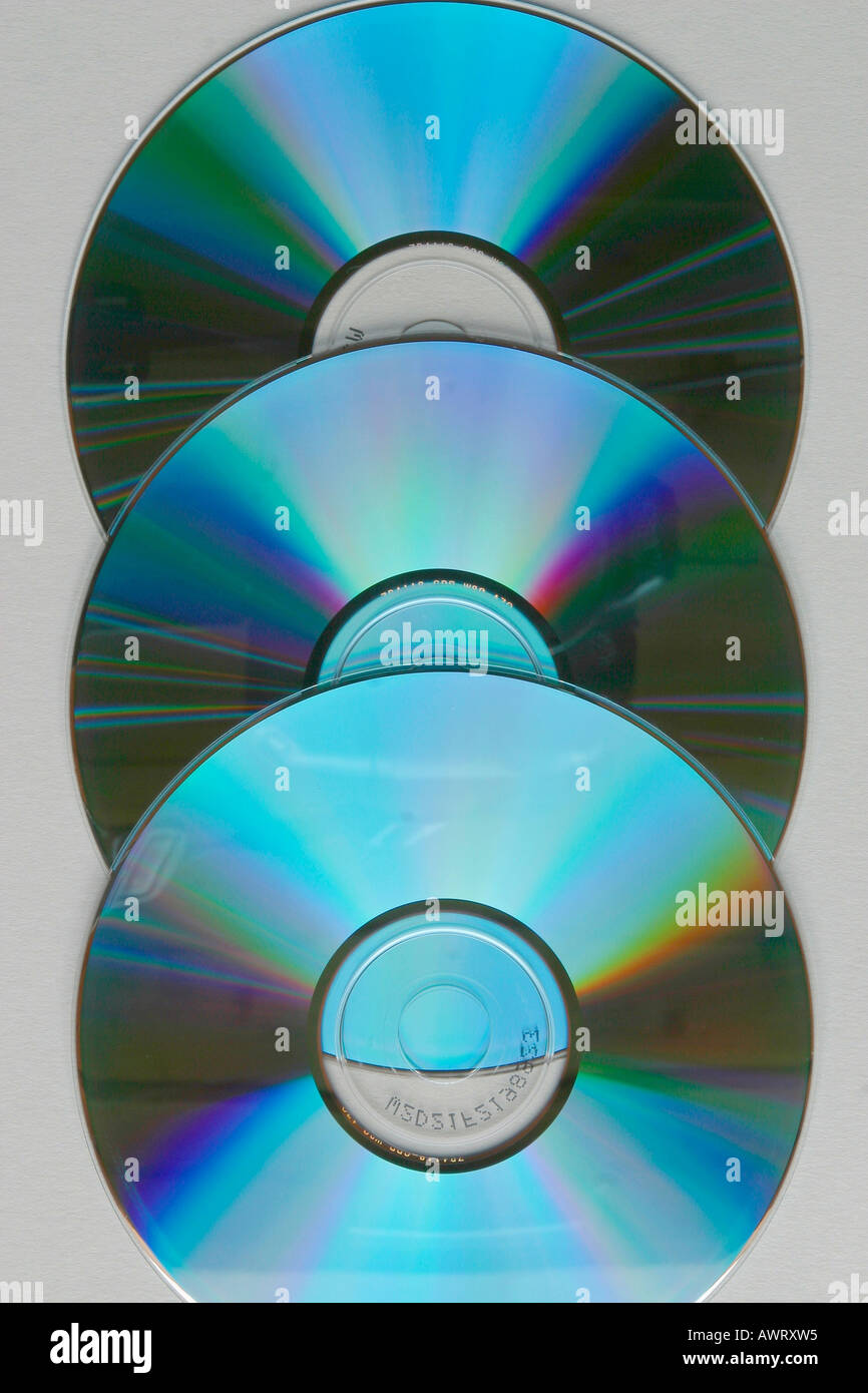 CD, Compact disk, disks, blank Stock Photo - Alamy
