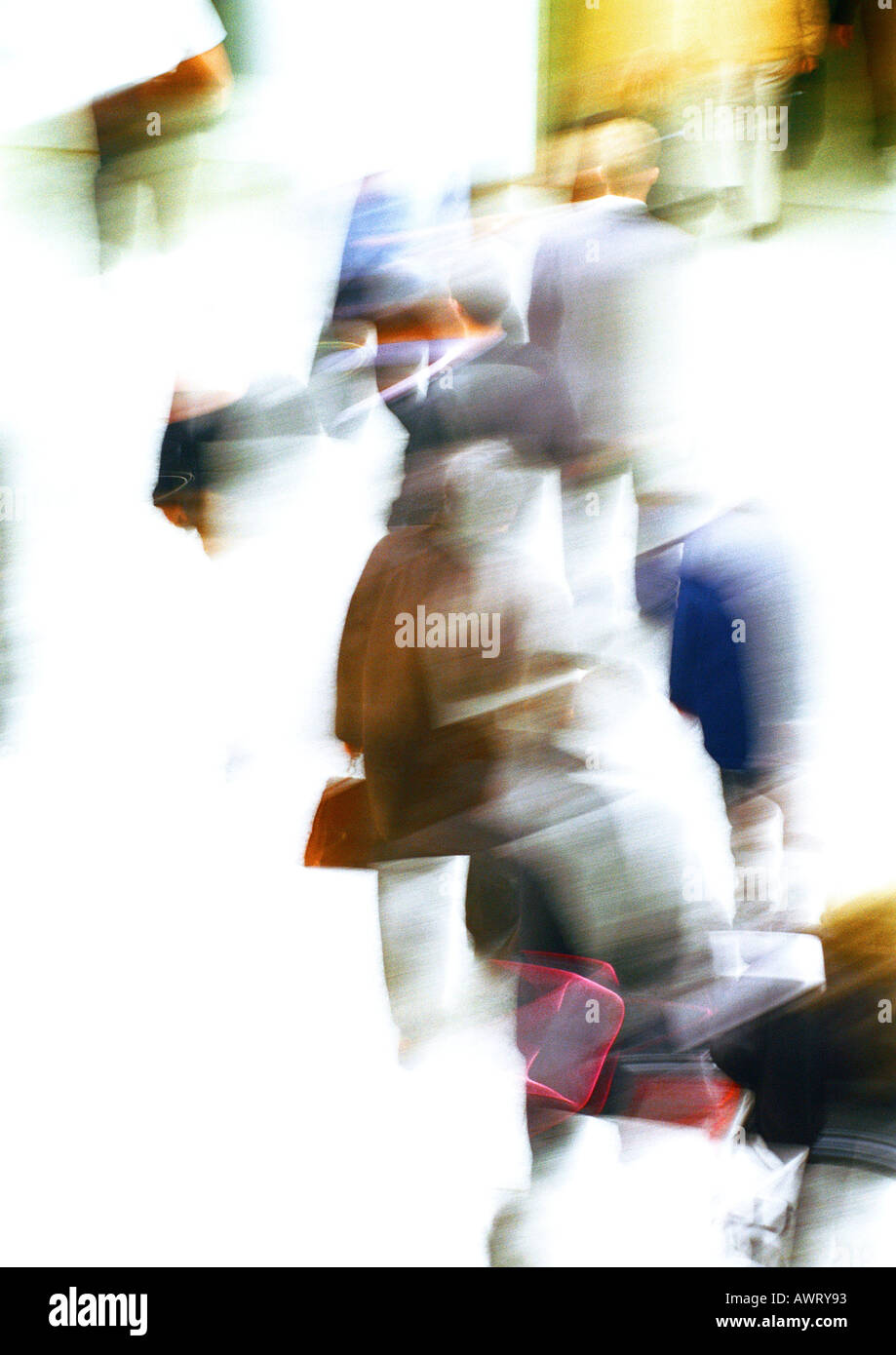 Crowd of people, blurred Stock Photo - Alamy
