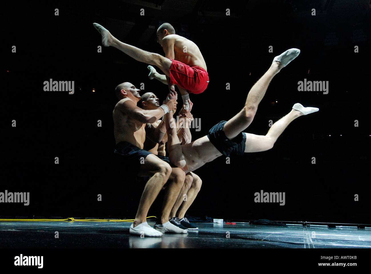 November 8 2006 New York United States Cirque du Soleil rehearsal and ...