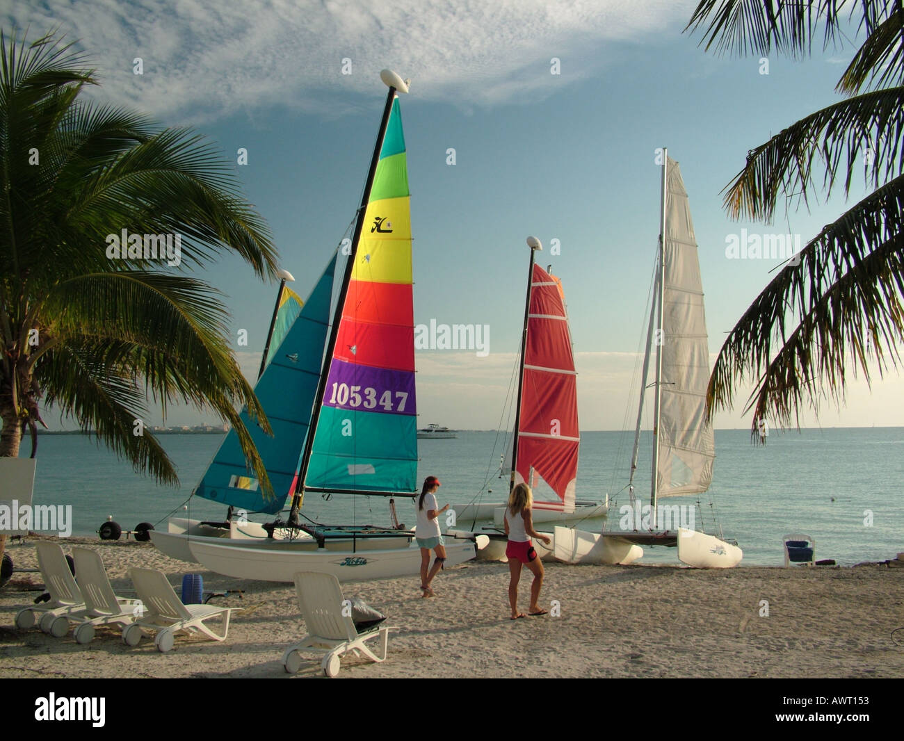 Beaches key biscayne miami fl hi-res stock photography and images - Alamy