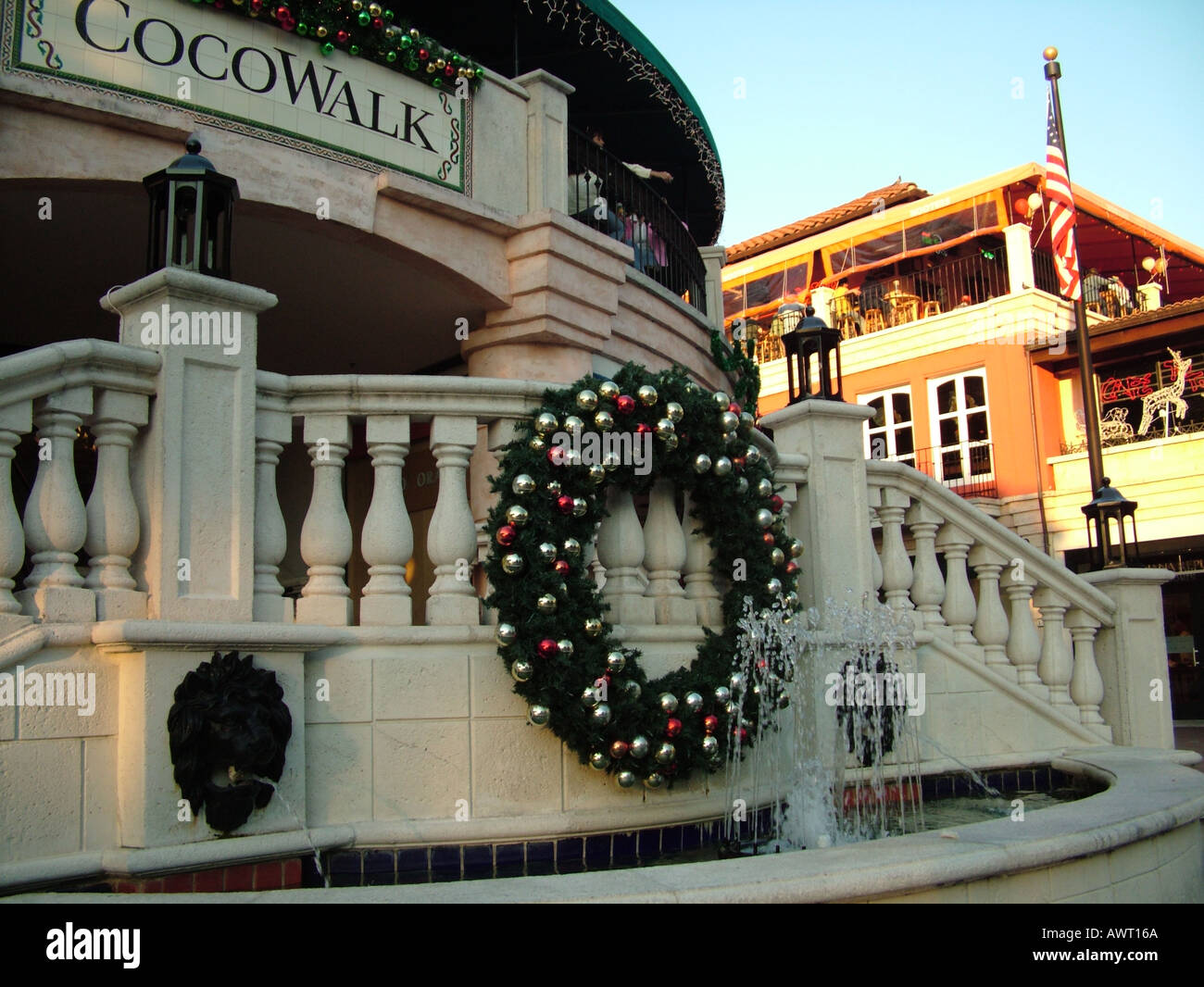 Florida miami coconut grove cocowalk hi-res stock photography and ...