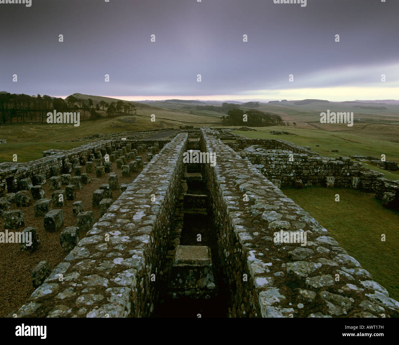 Housesteads Roman Fort is the most important site on Hadrians Wall ...
