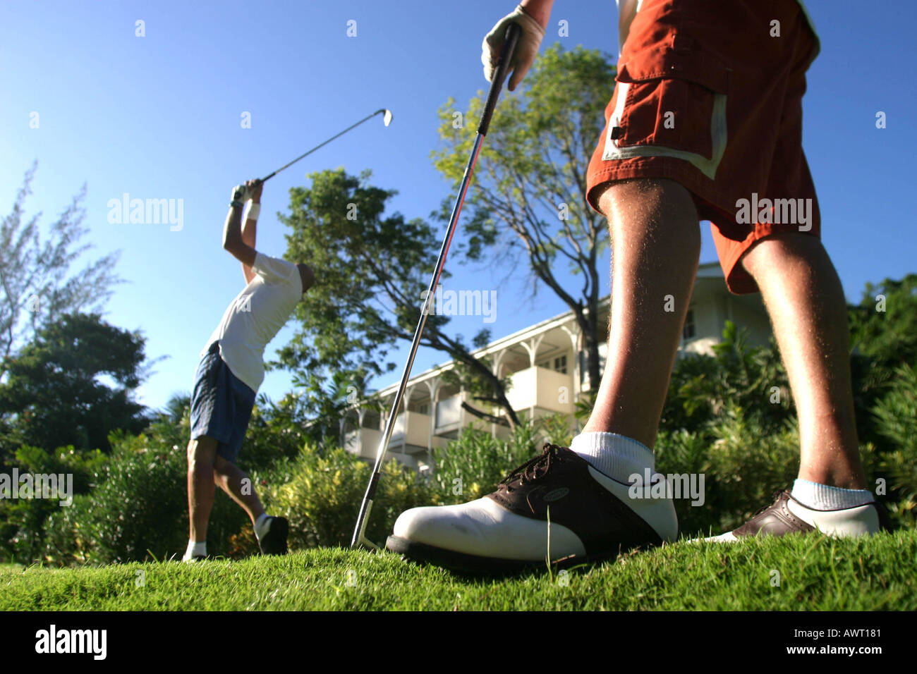 GENERIC GOLF ACTION Stock Photo - Alamy