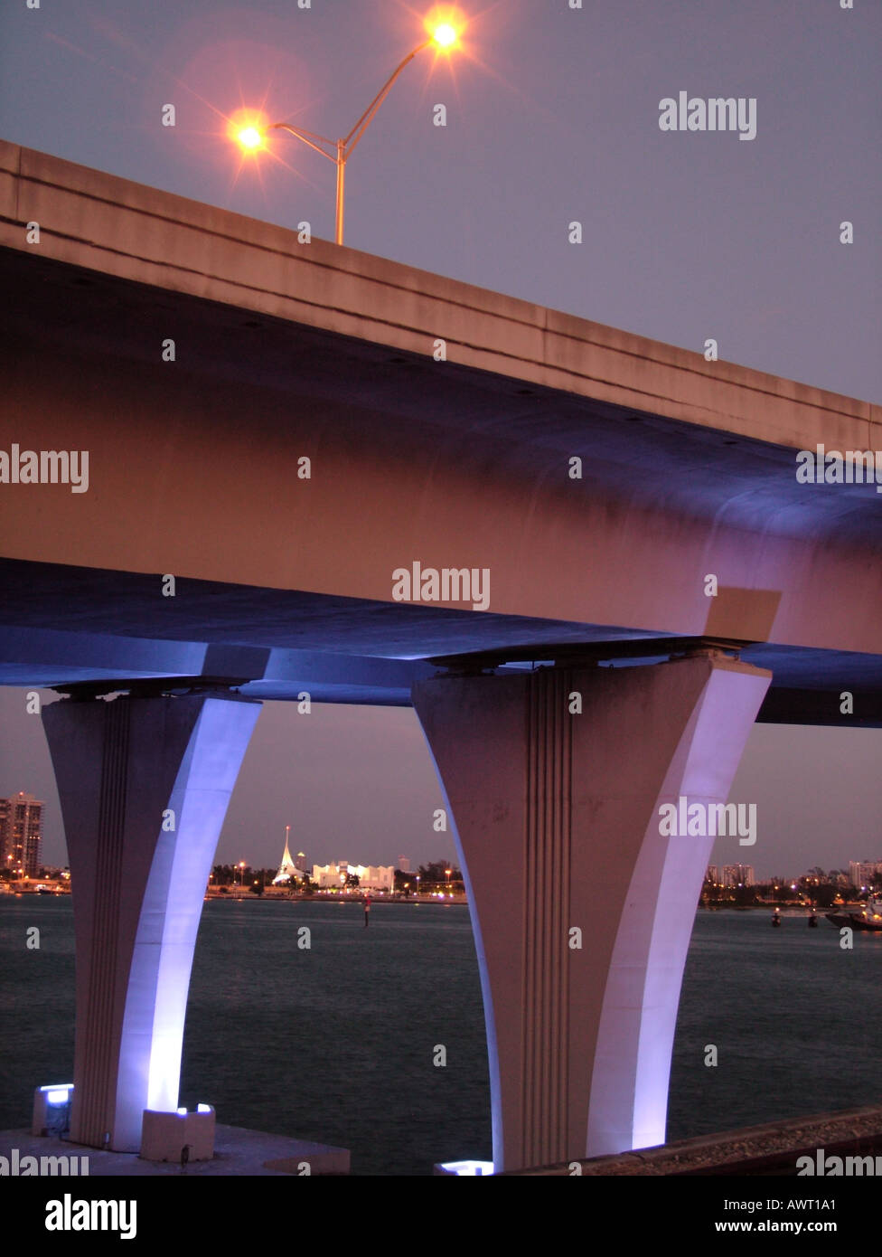 Miami river bridge hi-res stock photography and images - Alamy