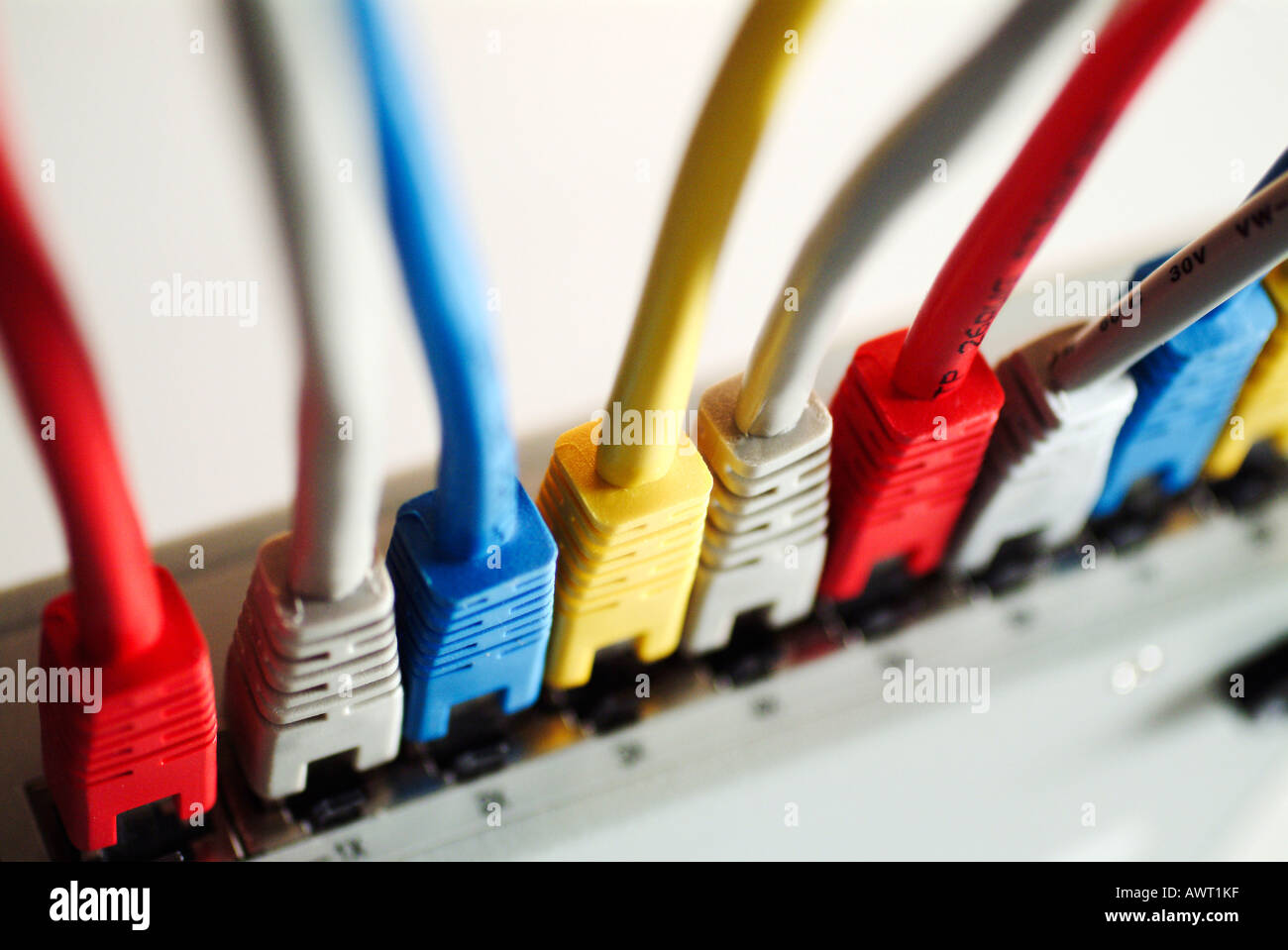 Network cables hi-res stock photography and images - Alamy