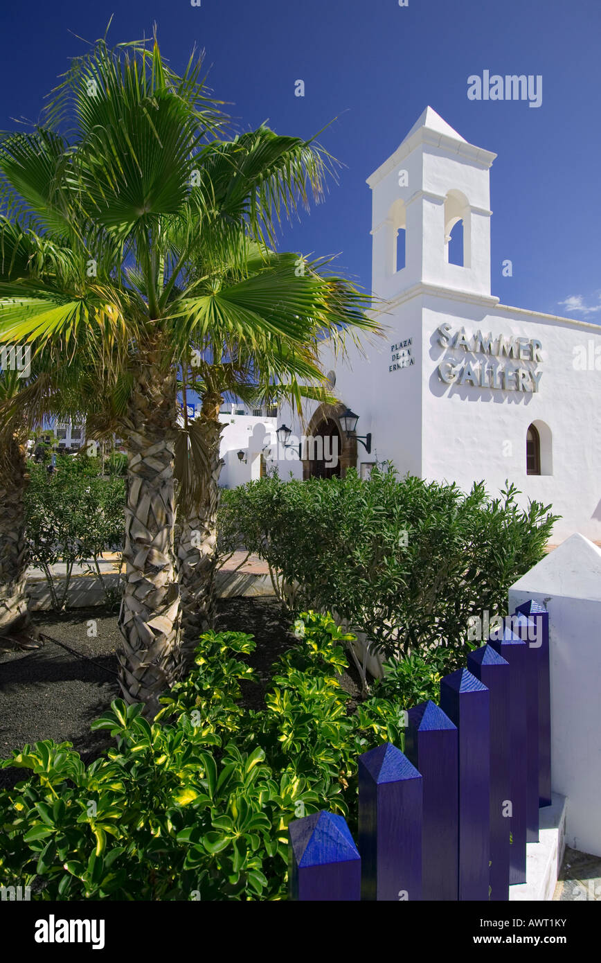 Sammer art gallery at Marina Rubicón Lanzarote, Canary Islands Spain ...