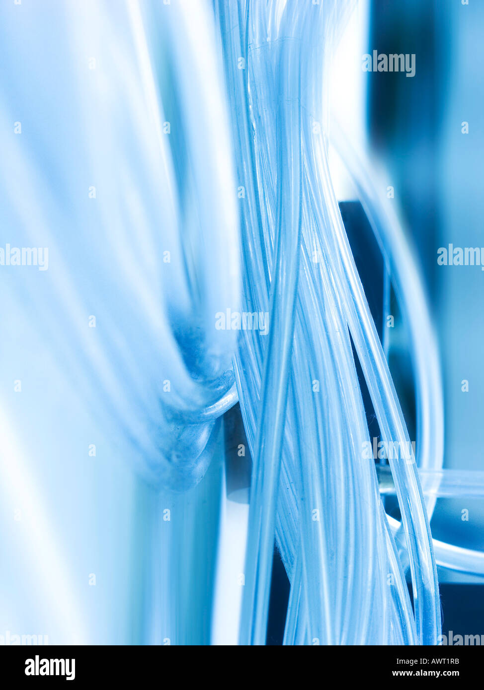Flexible hoses in a chemistry laboratory Stock Photo - Alamy