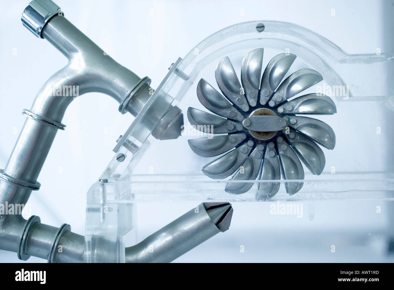 Turbine model in a through-flow testing laboratory Stock Photo - Alamy